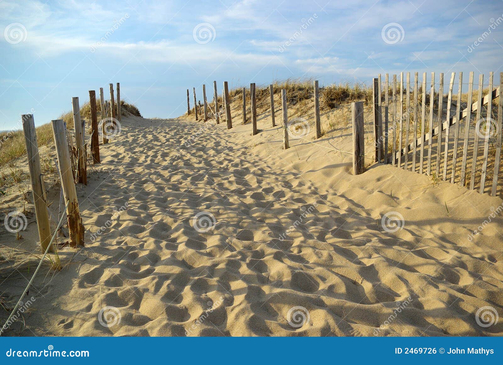 Walkway to the Beach stock photo. Image of blue, coast - 2469726