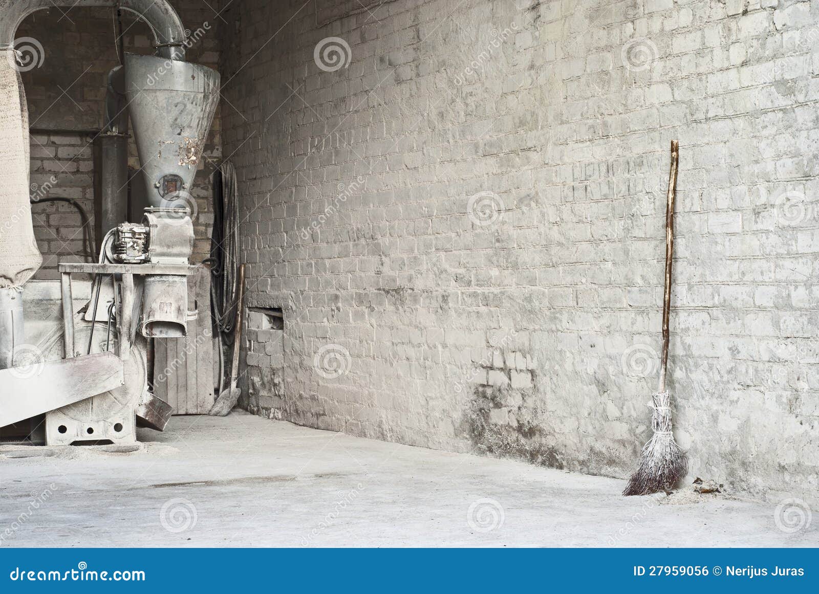 Wall stock photo. Image of dusty, object, industry, flour - 27959056