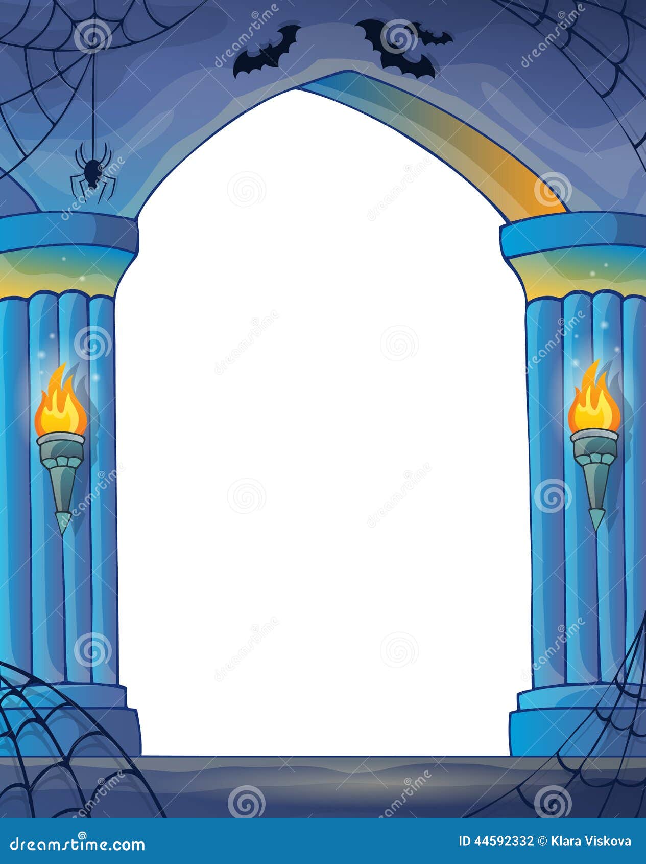 Wall alcove image 3 stock vector. Illustration of holiday - 44592332