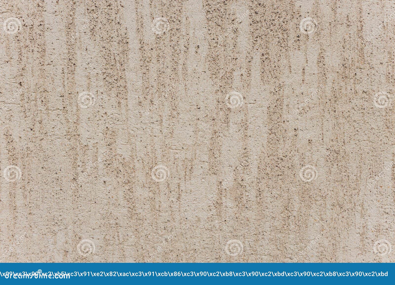 Wall with the Application of Concrete Preparations for Finishing Putty ...