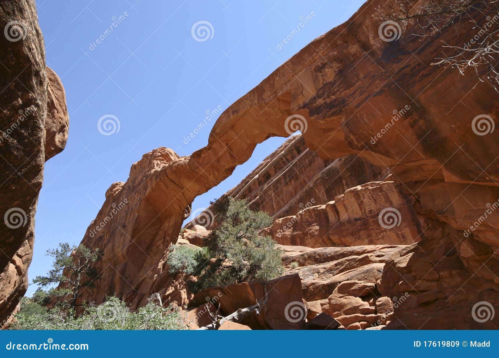 Wall Arch stock image. Image of united, arches, landscape - 17619809