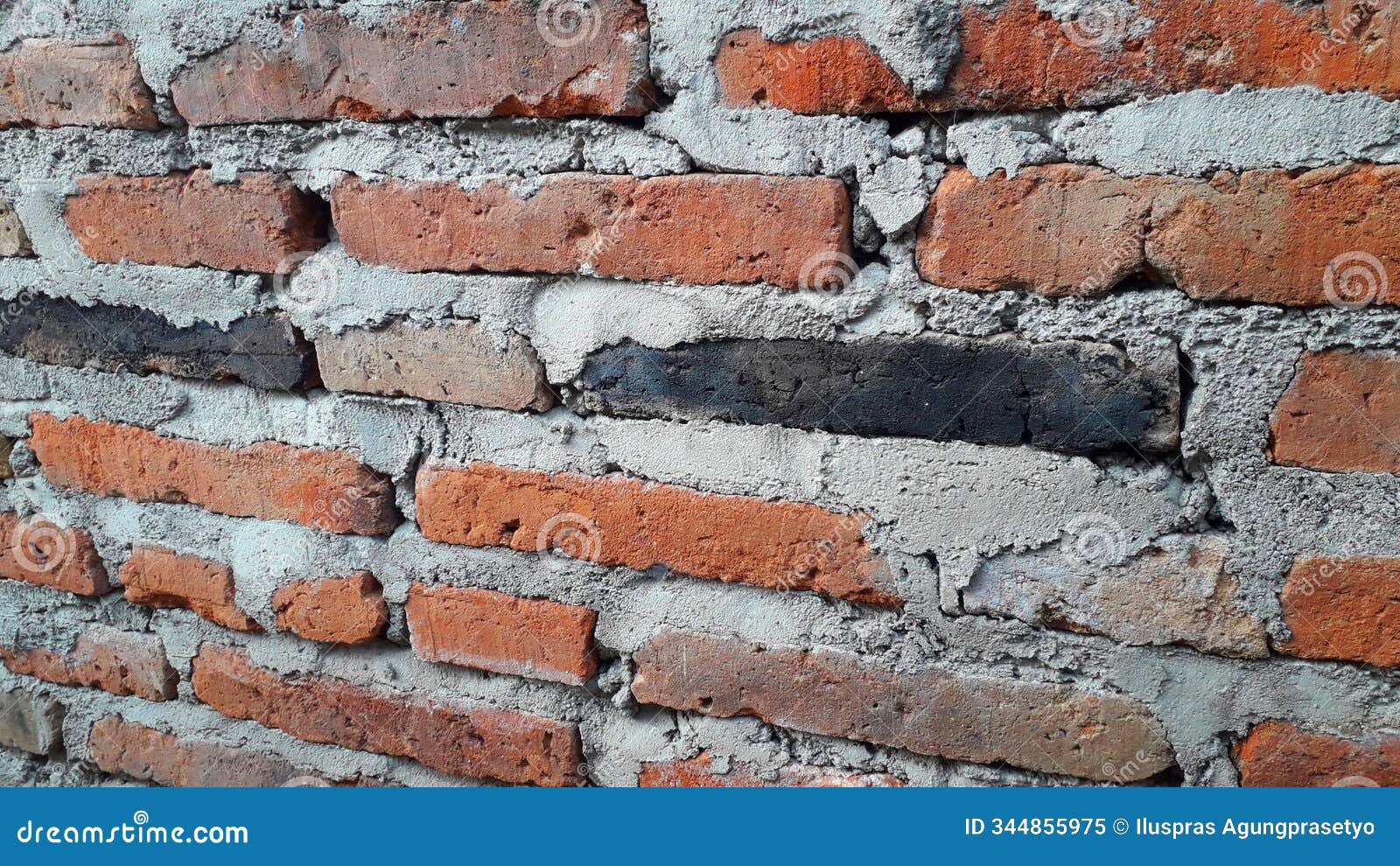 Wall Background with Orange Brick Arrangement, Brick Wall Texture Stock ...