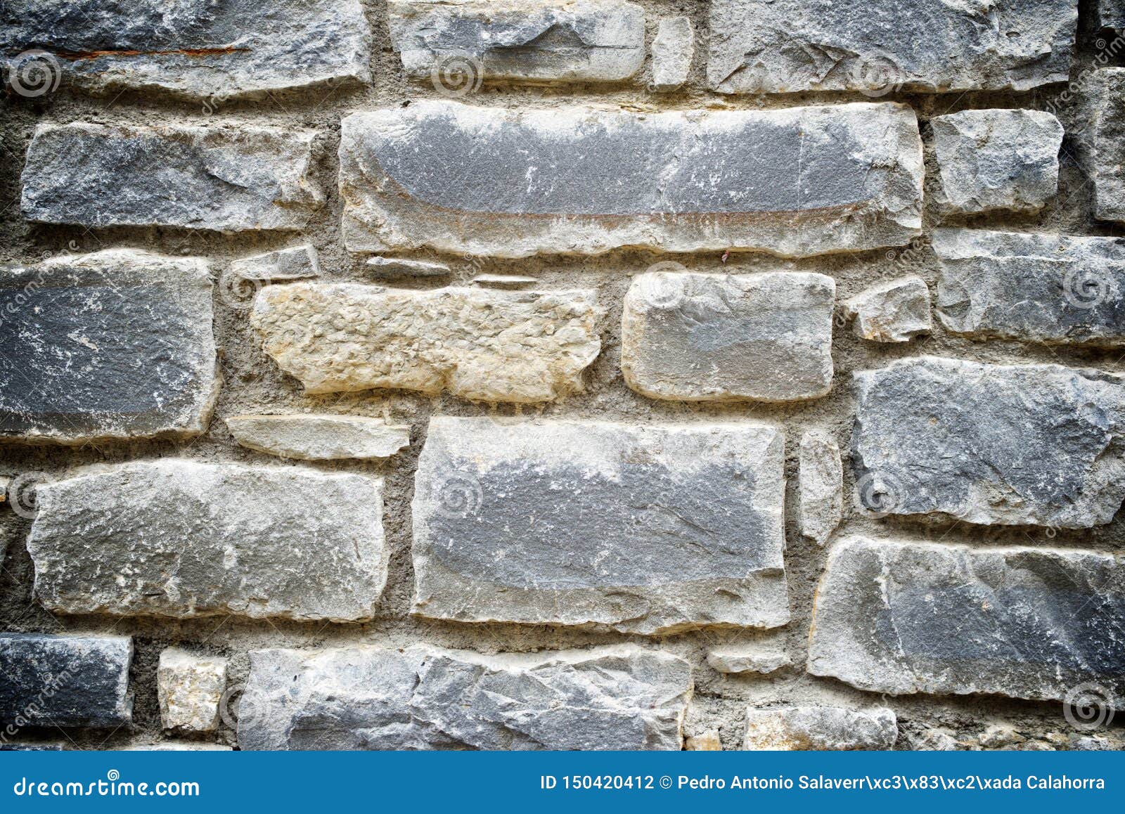 Stone wall view stock photo. Image of detail, brick - 150420412