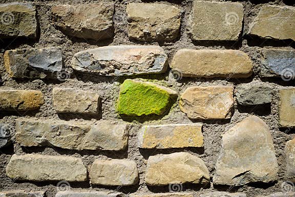 Stone wall view stock photo. Image of gray, creativity - 161468482