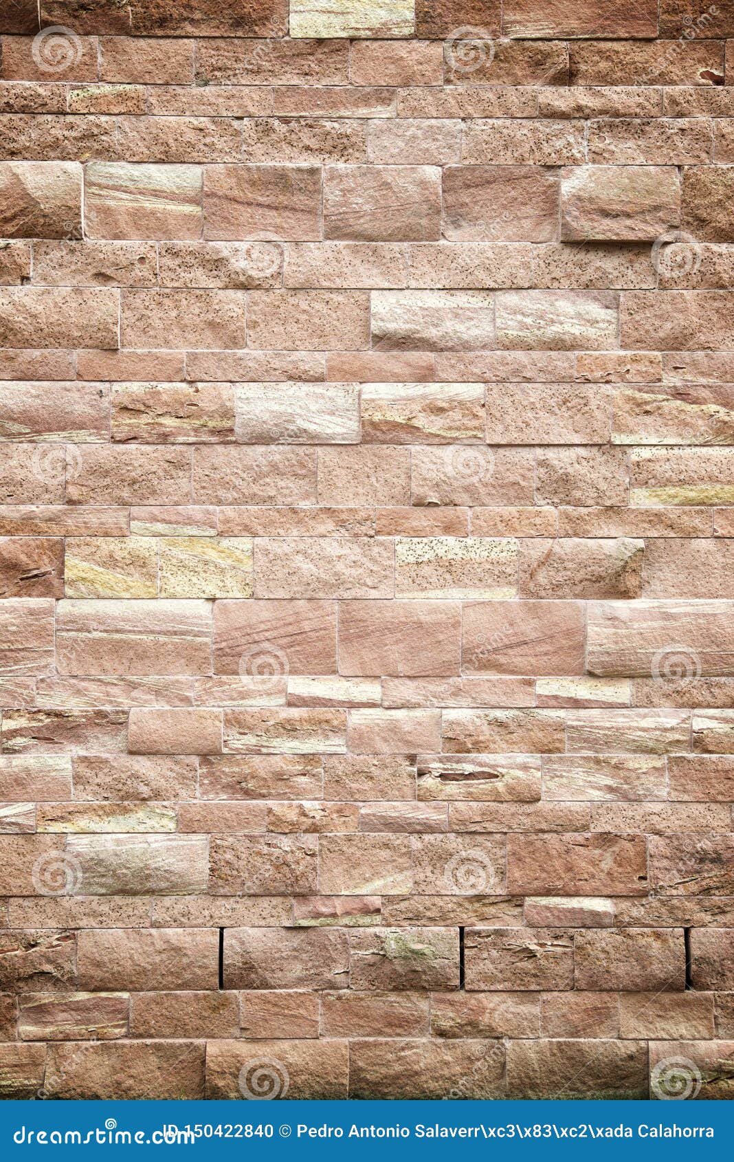 Stone wall view stock photo. Image of patterns, regular - 150422840