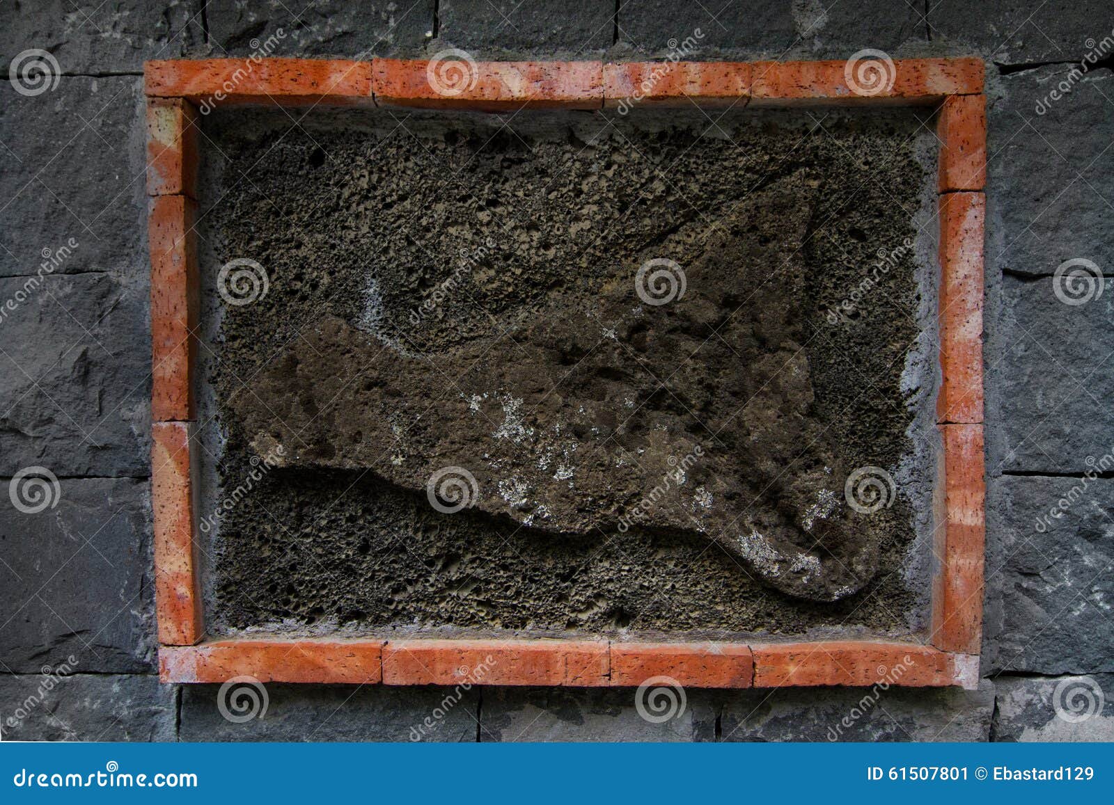 Wall Background of Volcanic Basalt Stone Texture Stock Image - Image of ...