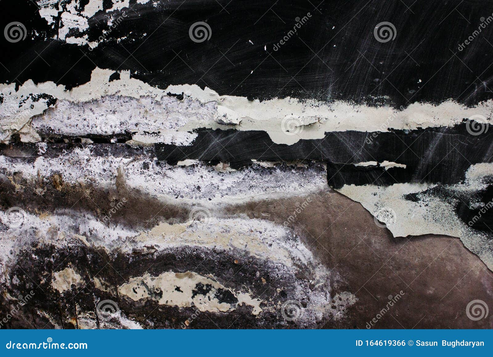 Wall in Black and White Textures Stock Photo - Image of gray, surface ...