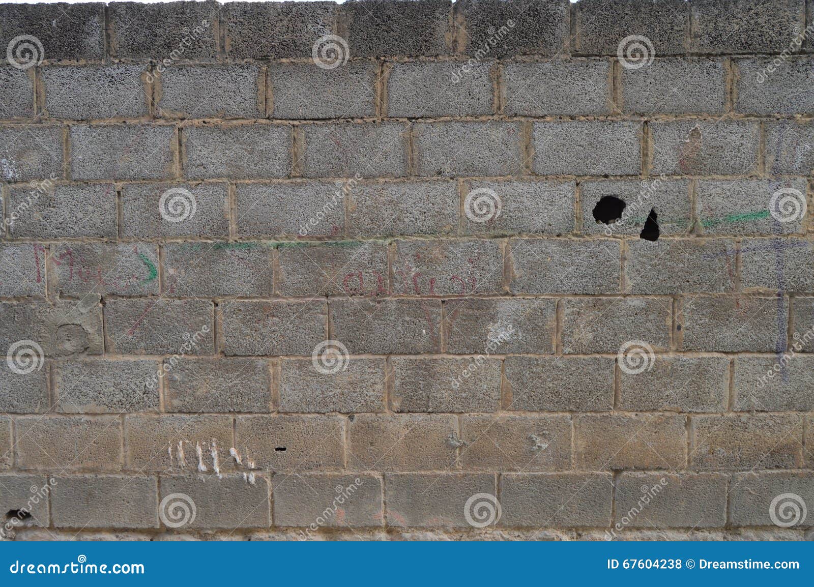 Wall block stock photo. Image of dirty, colored, rough - 67604238