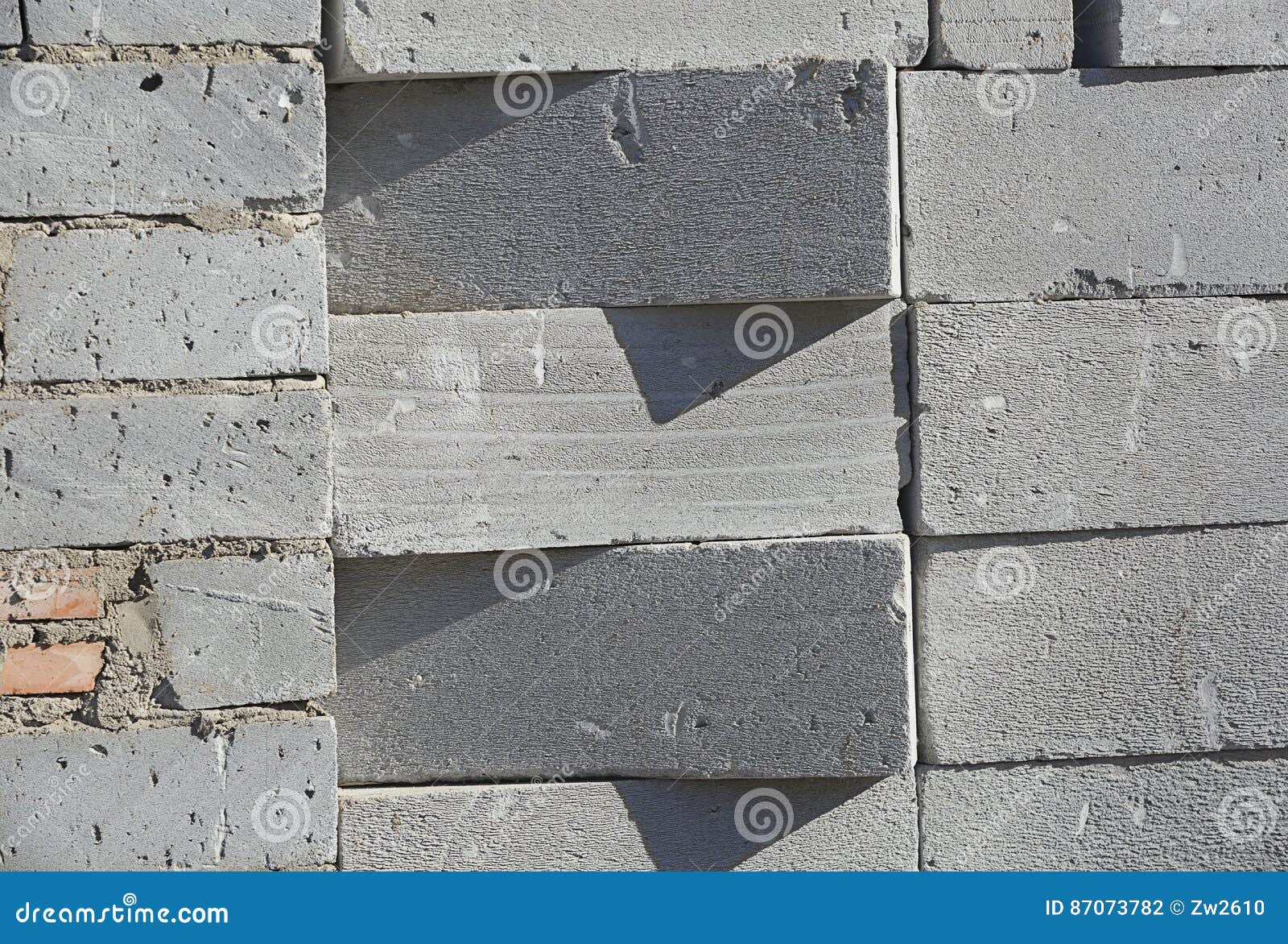 A WALL with BLOCK stock photo. Image of stack, blocks - 87073782
