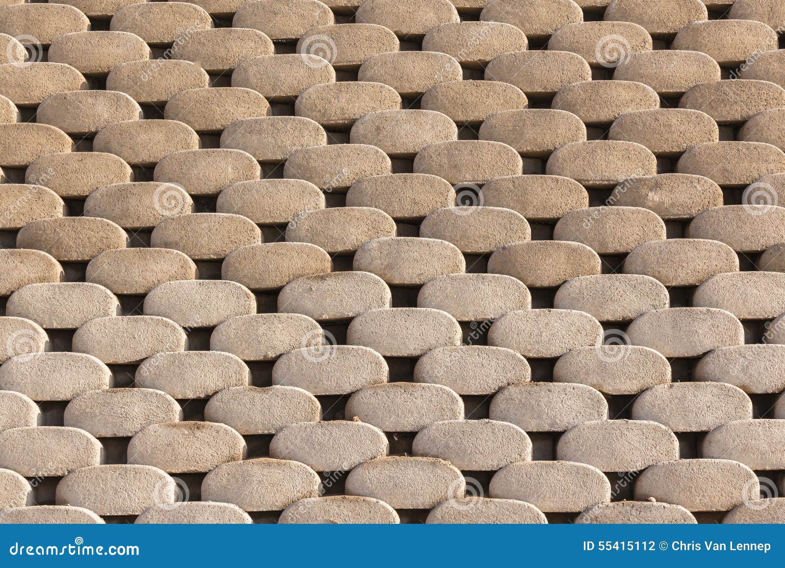 Blocks Background. Gray Vertical Stripes. Concrete Fence Block Wall ...