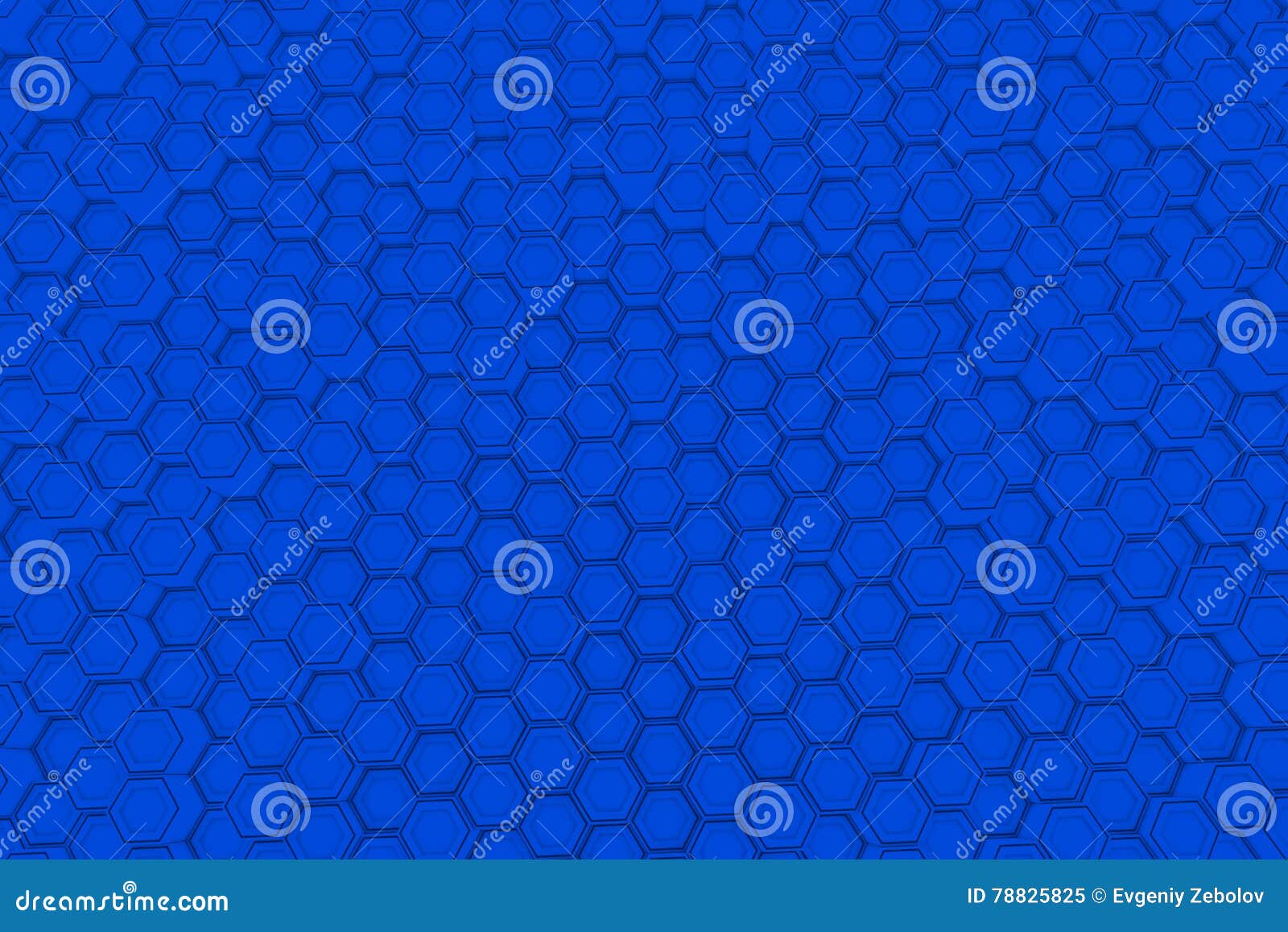Wall of blue hexagons stock illustration. Illustration of mesh - 78825825