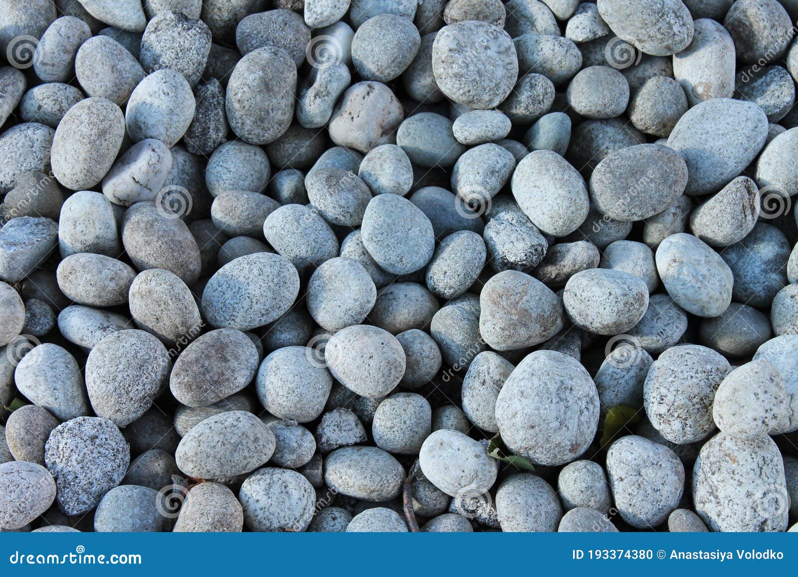 Wall of Blue Sea Stones. Texture, Background, Wallpaper,design Stock ...