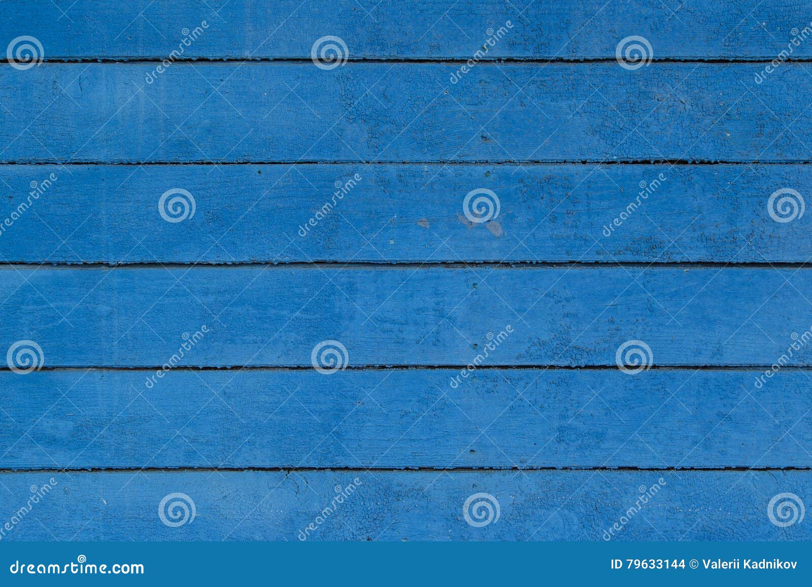 Wall from Boards Painted with a Dark Blue Paint. Stock Photo - Image of ...