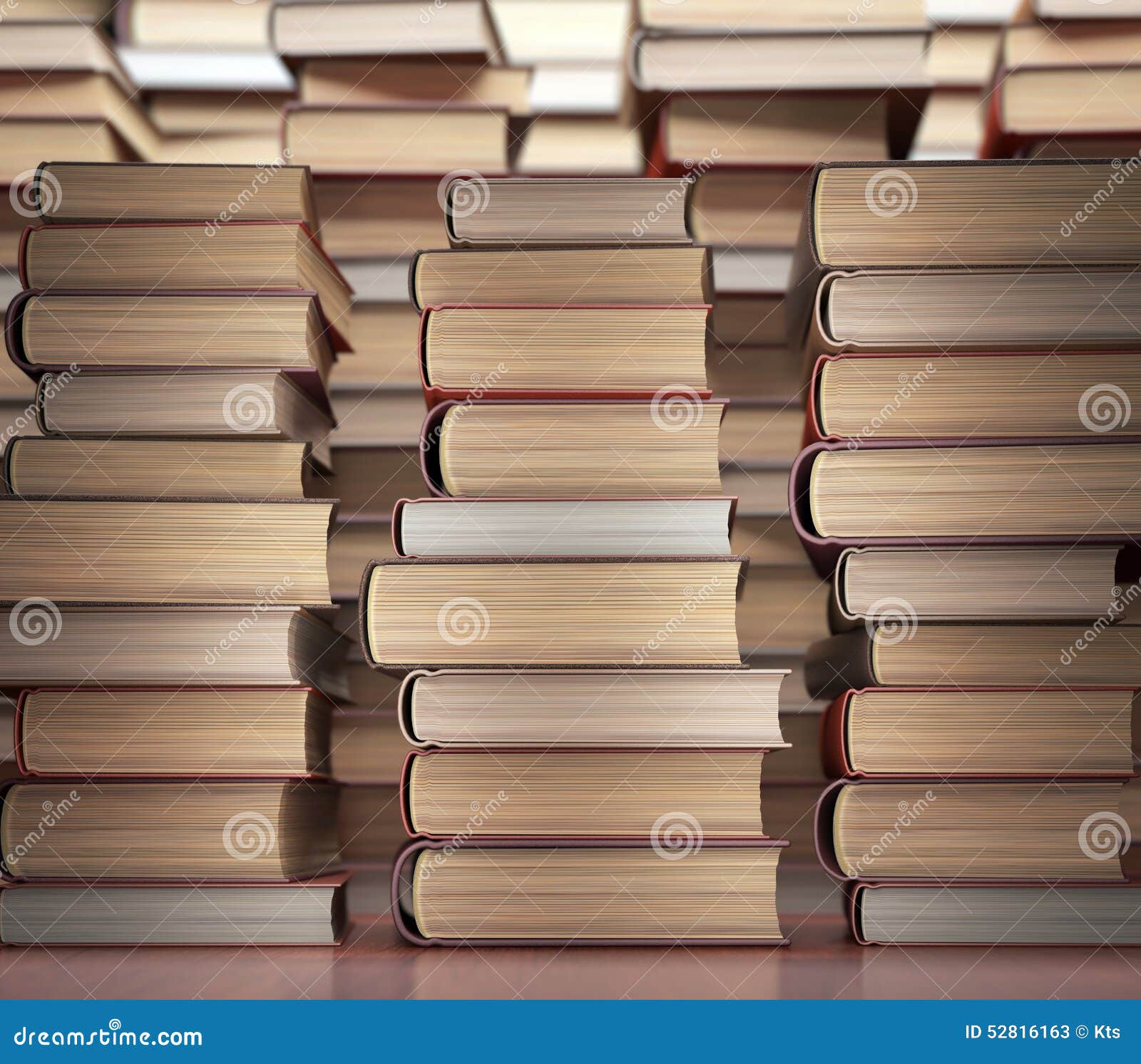 Wall of Books stock illustration. Illustration of school - 52816163