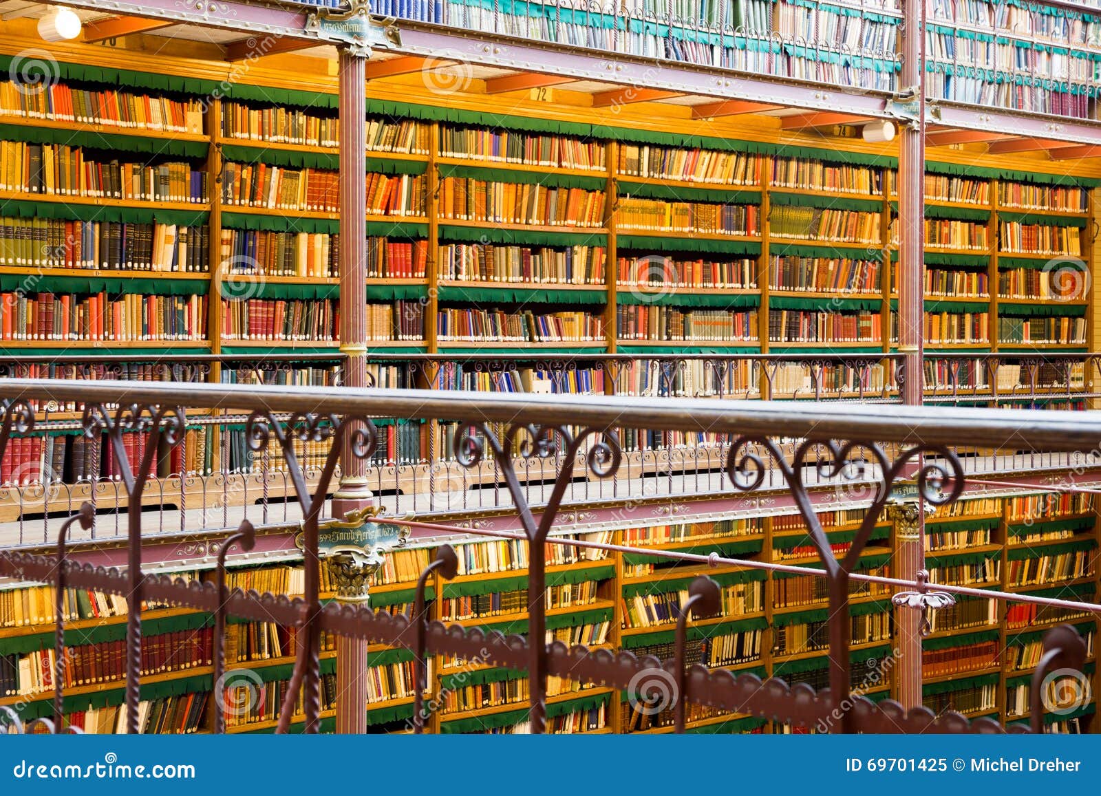 Wall of books stock image. Image of literature, library - 69701425