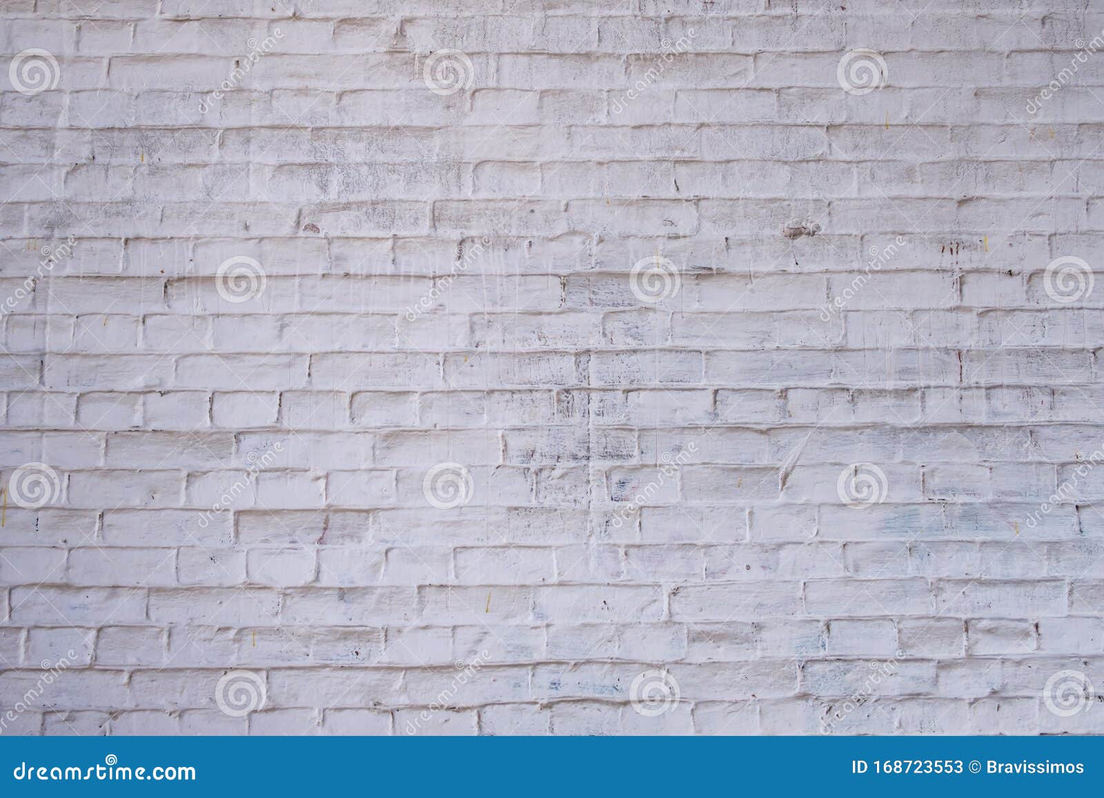 Wall Brick Background Texture Design, Row Stock Image - Image of paint ...