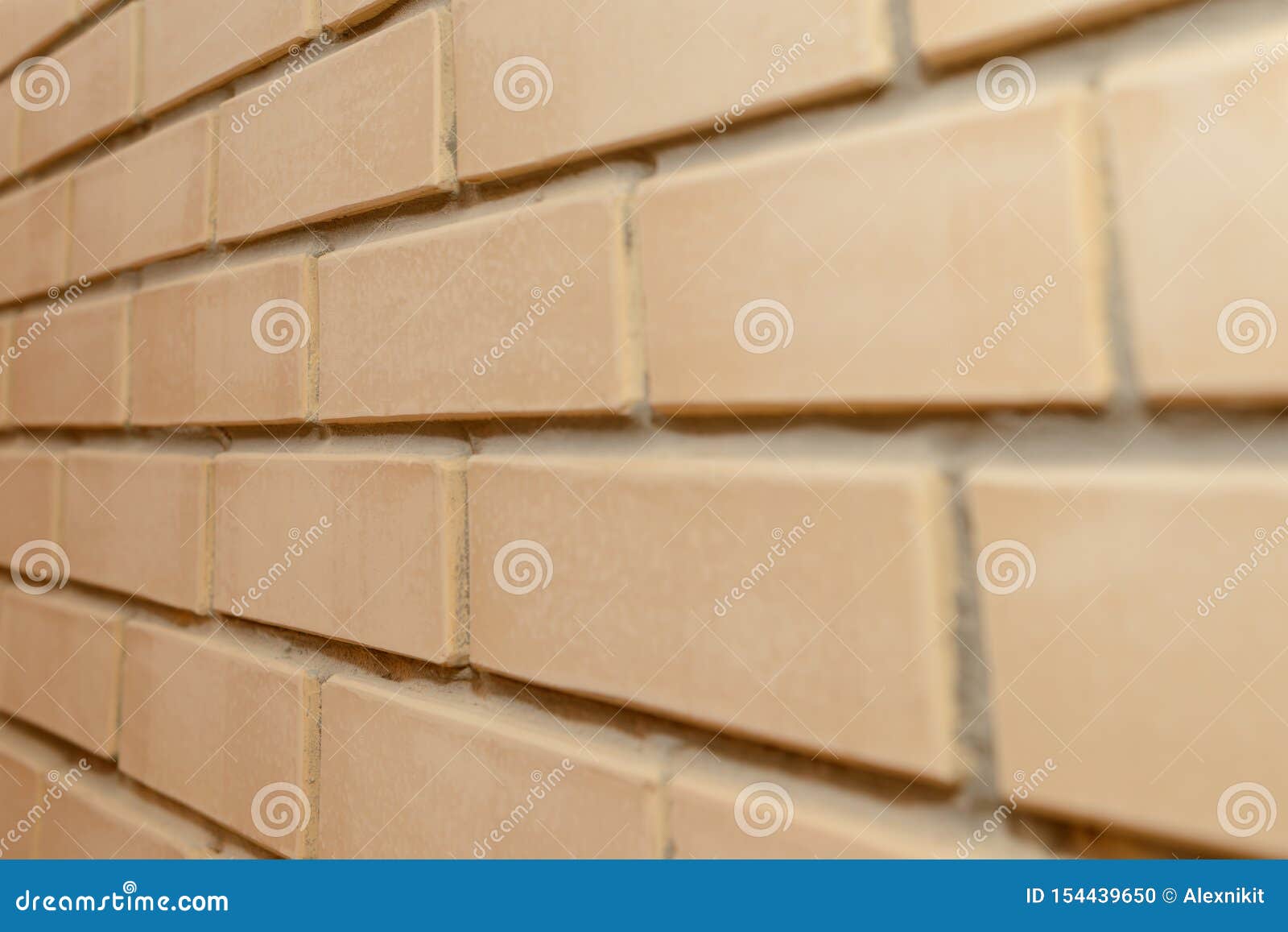 The wall of brick beige stock photo. Image of backdrop - 154439650