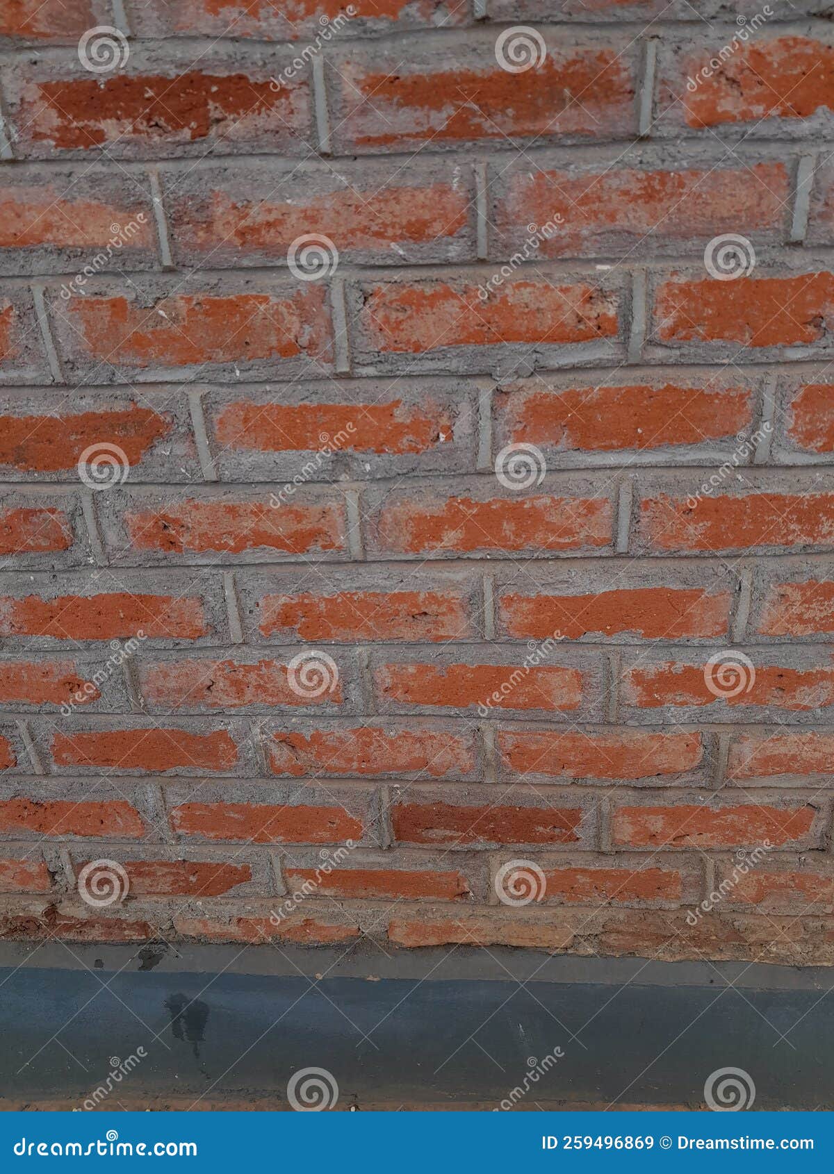 Wall brick mud color stock image. Image of line, stonewall - 259496869