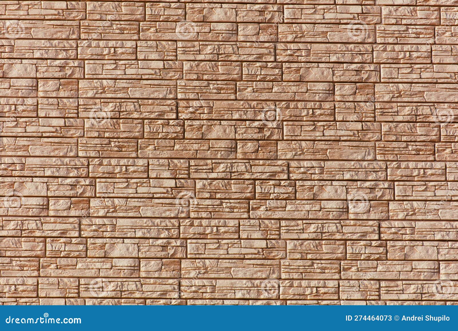 Wall of Brick Siding As an Abstract Background. Texture Stock Image ...