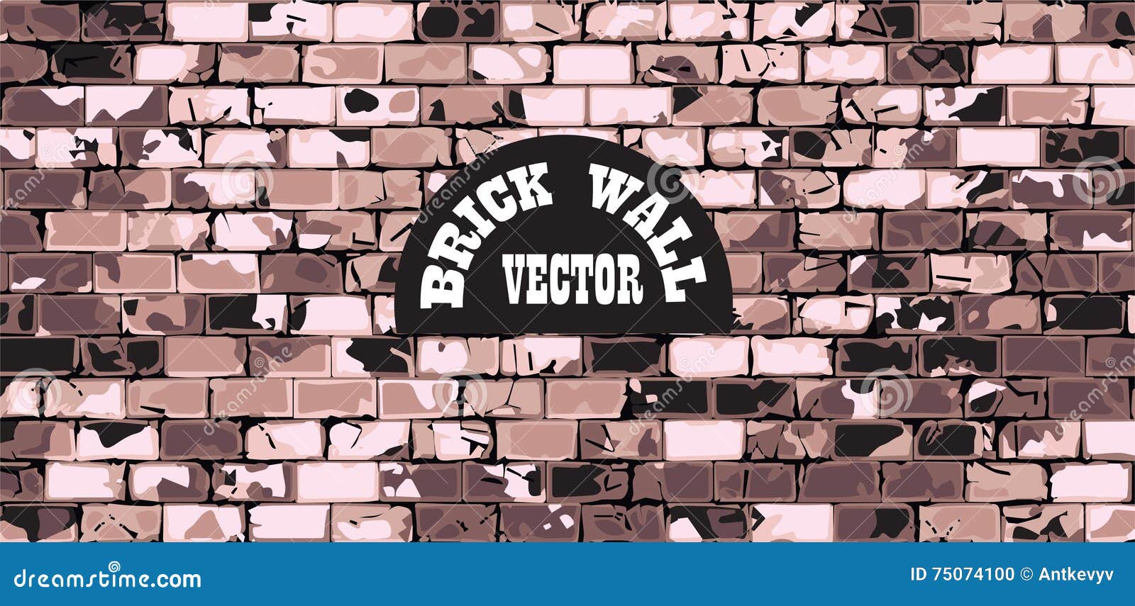 Wall Brick Vintage Background Stock Vector - Illustration of exterior ...