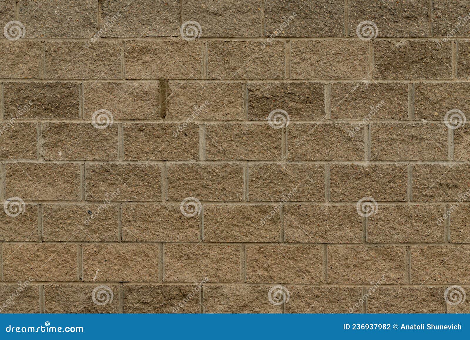 Wall of Bricks Painted with a Pale Peach Paint Texture of Masonry ...
