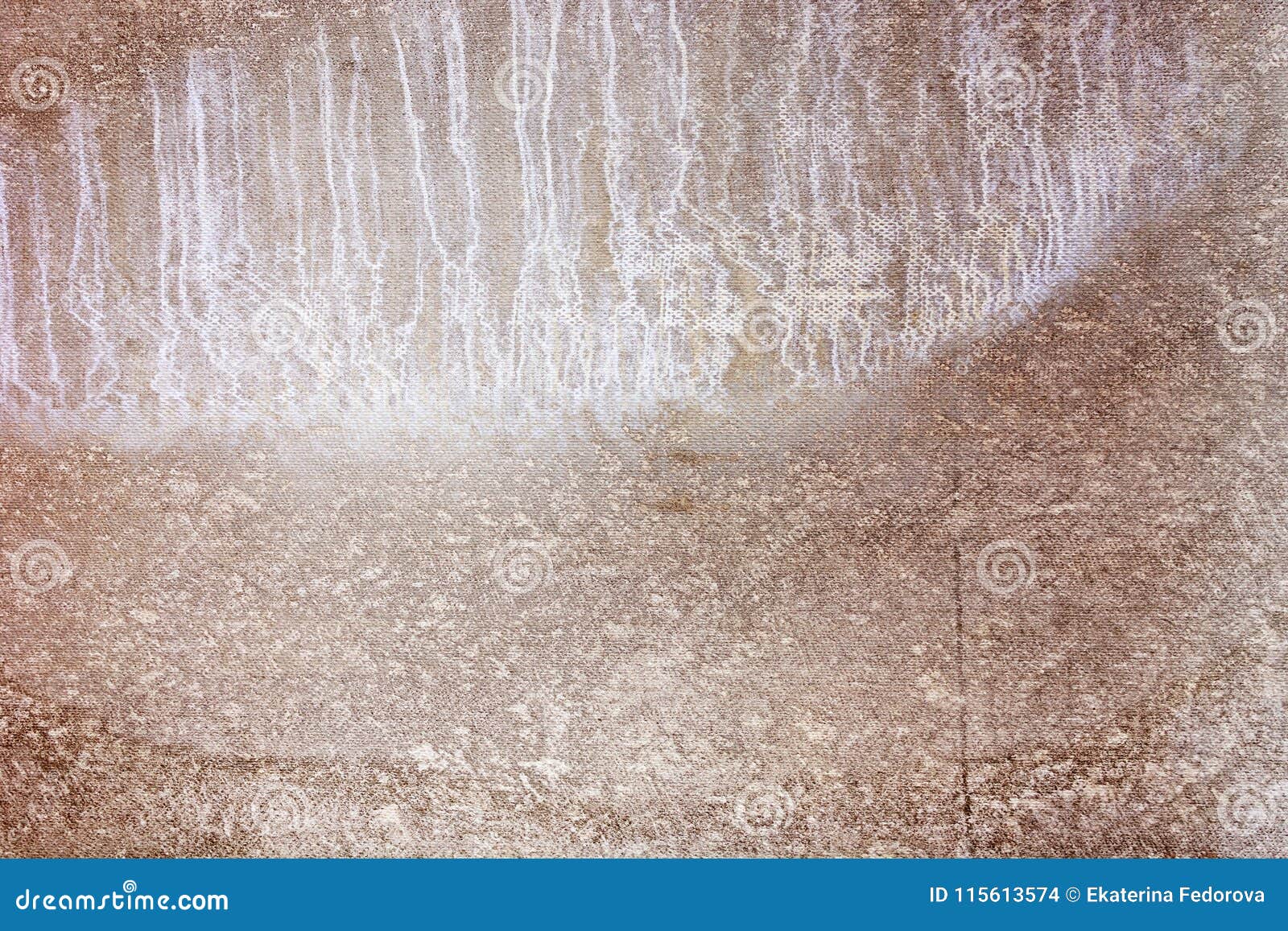 Wall of Brown Slate. Drops and Streaks. Empty Background. Stock Photo ...