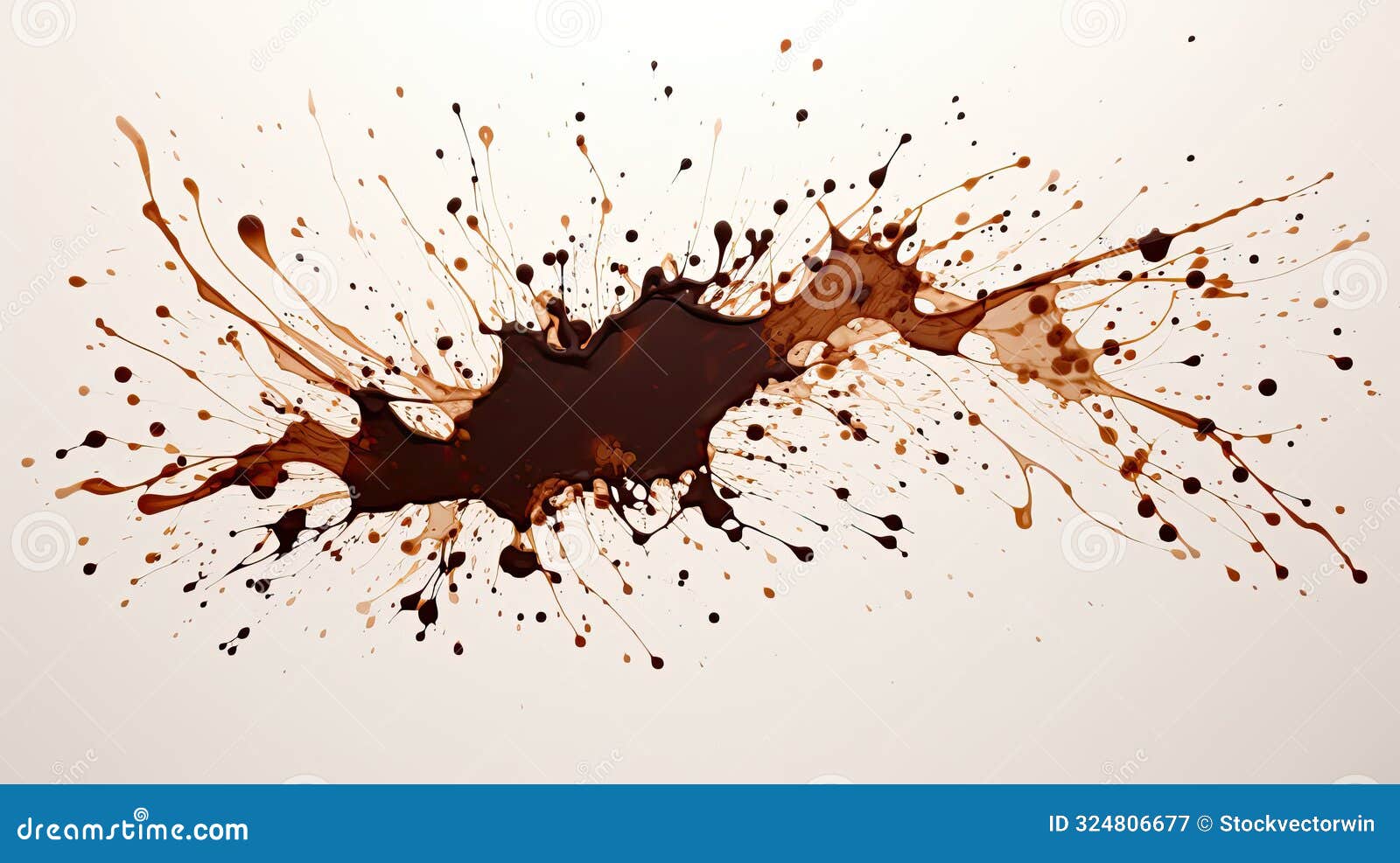 Wall brown splatter stock illustration. Illustration of texture - 324806677