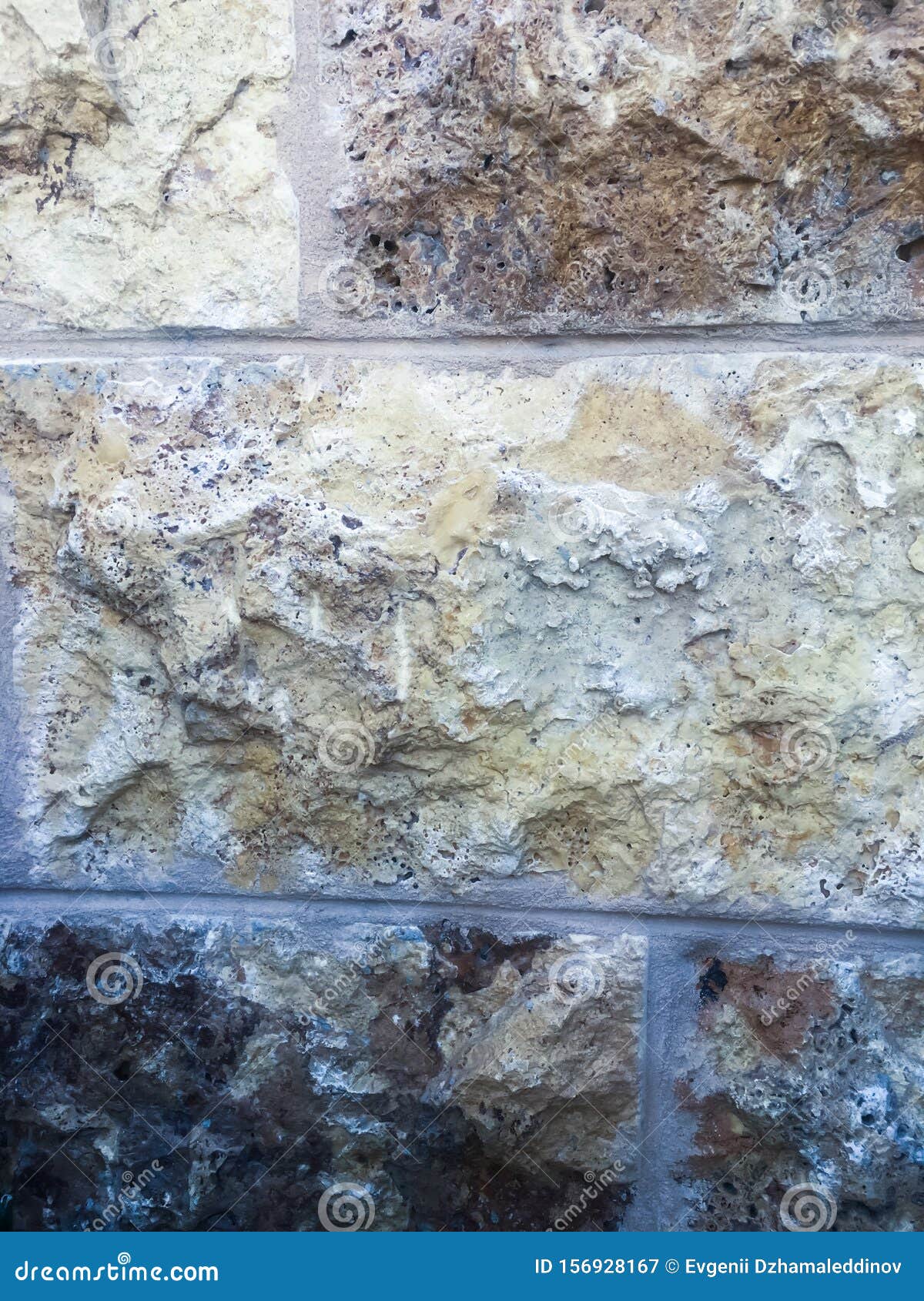 The Wall of the Building. the Texture of the Stone Stock Image - Image ...