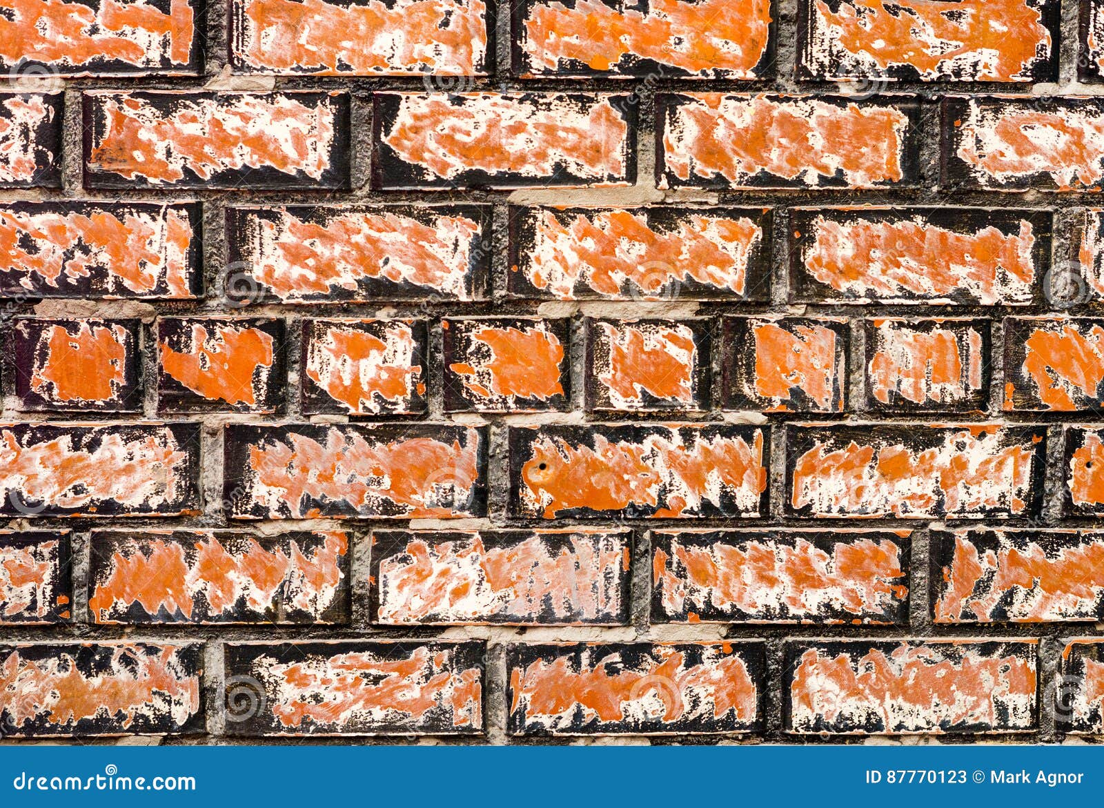 Wall built with bricks stock image. Image of material - 87770123