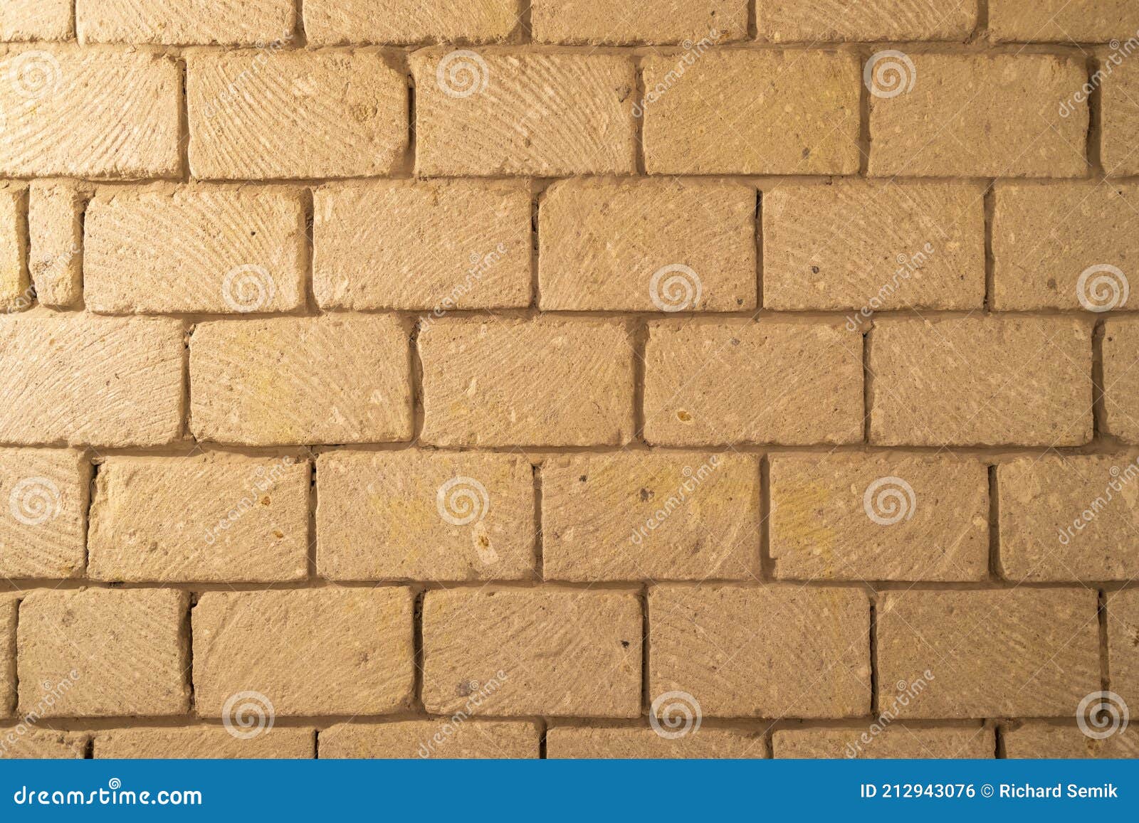 Wall Built of Stone Blocks of Tuff Stock Photo - Image of stones, rock ...