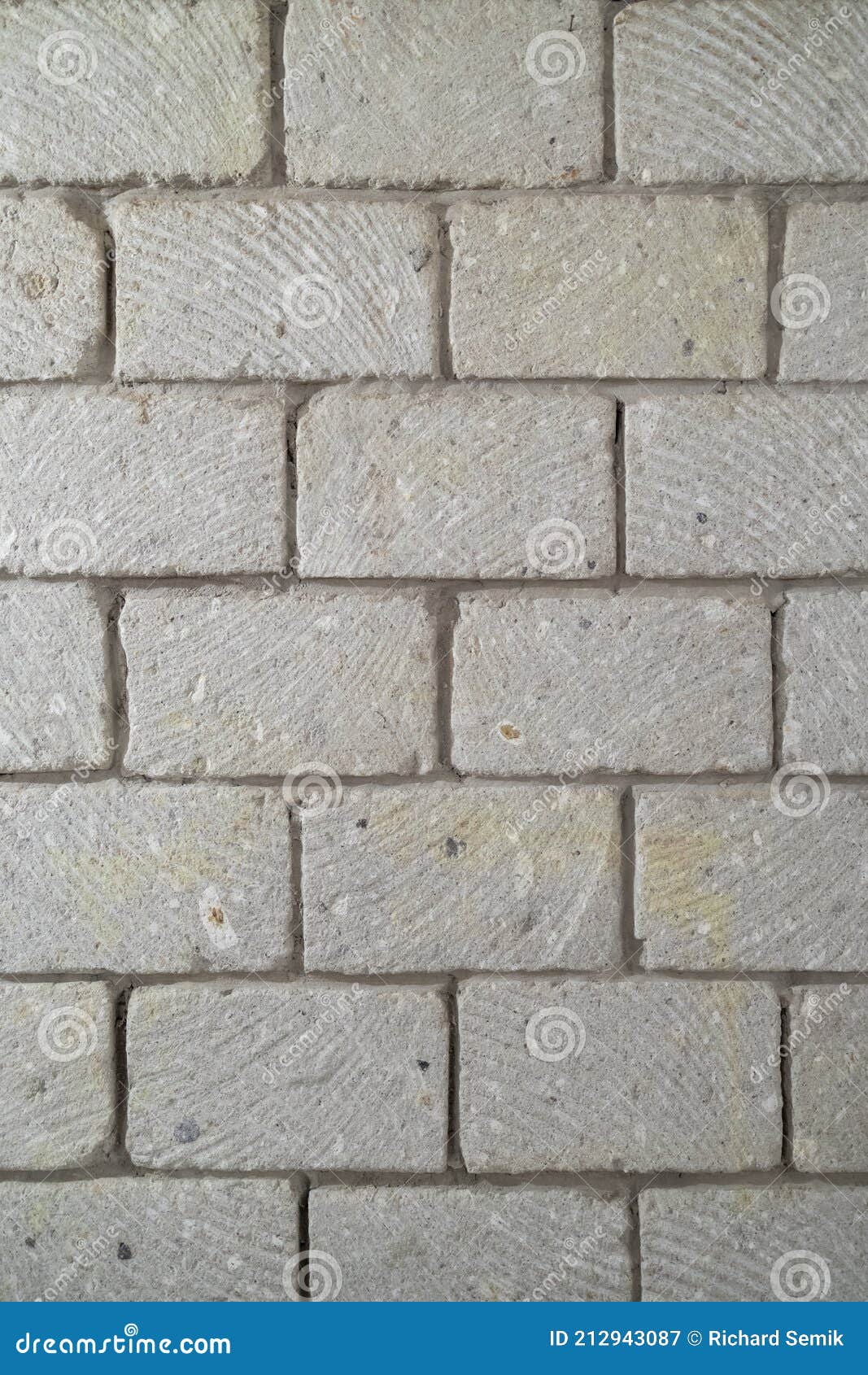 Wall Built of Stone Blocks of Tuff Stock Image - Image of structure ...