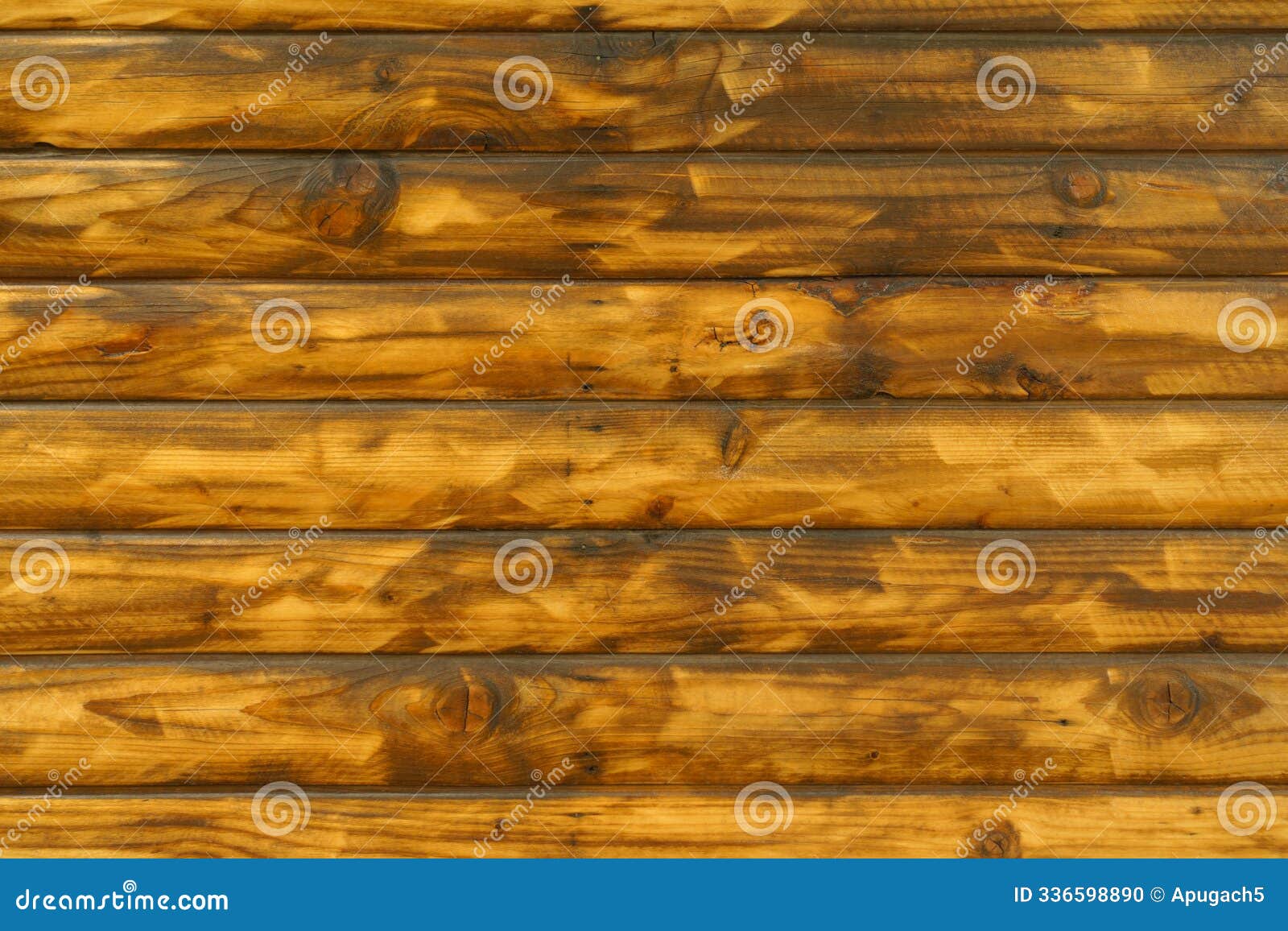 Wall with Burnt and Brushed Split Log Siding Stock Photo - Image of ...