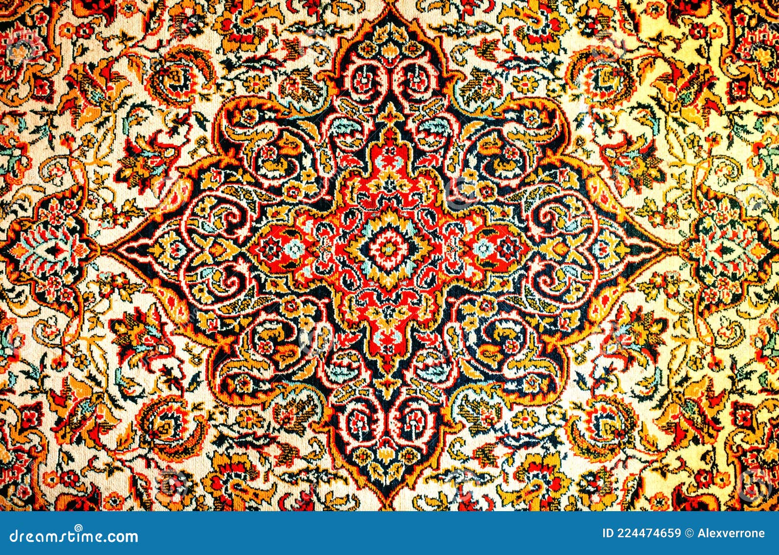 Wall Carpet. Red Carpet with an Abstract Pattern Stock Image - Image of ...