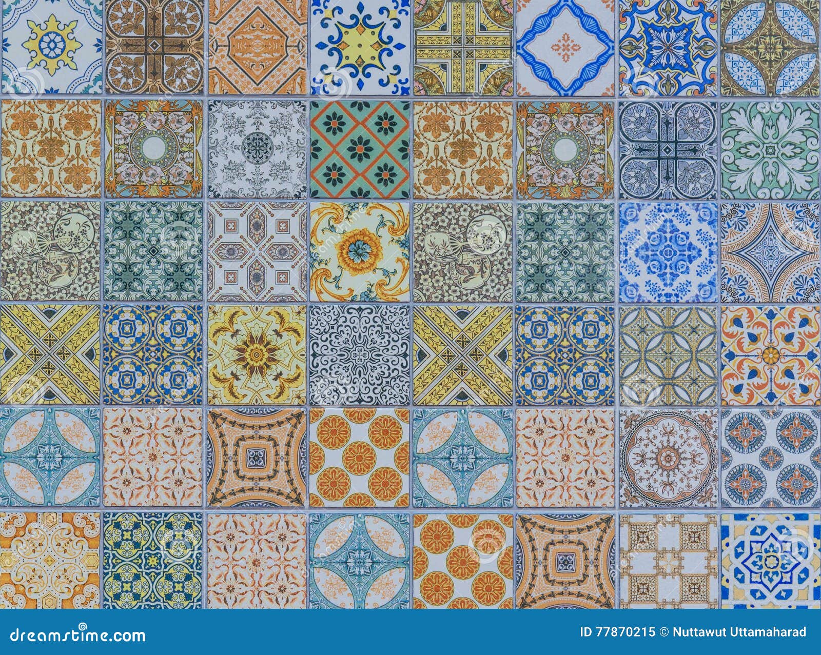 Wall Ceramic Tiles Patterns Mega Set Stock Image - Image of tiles, tile ...