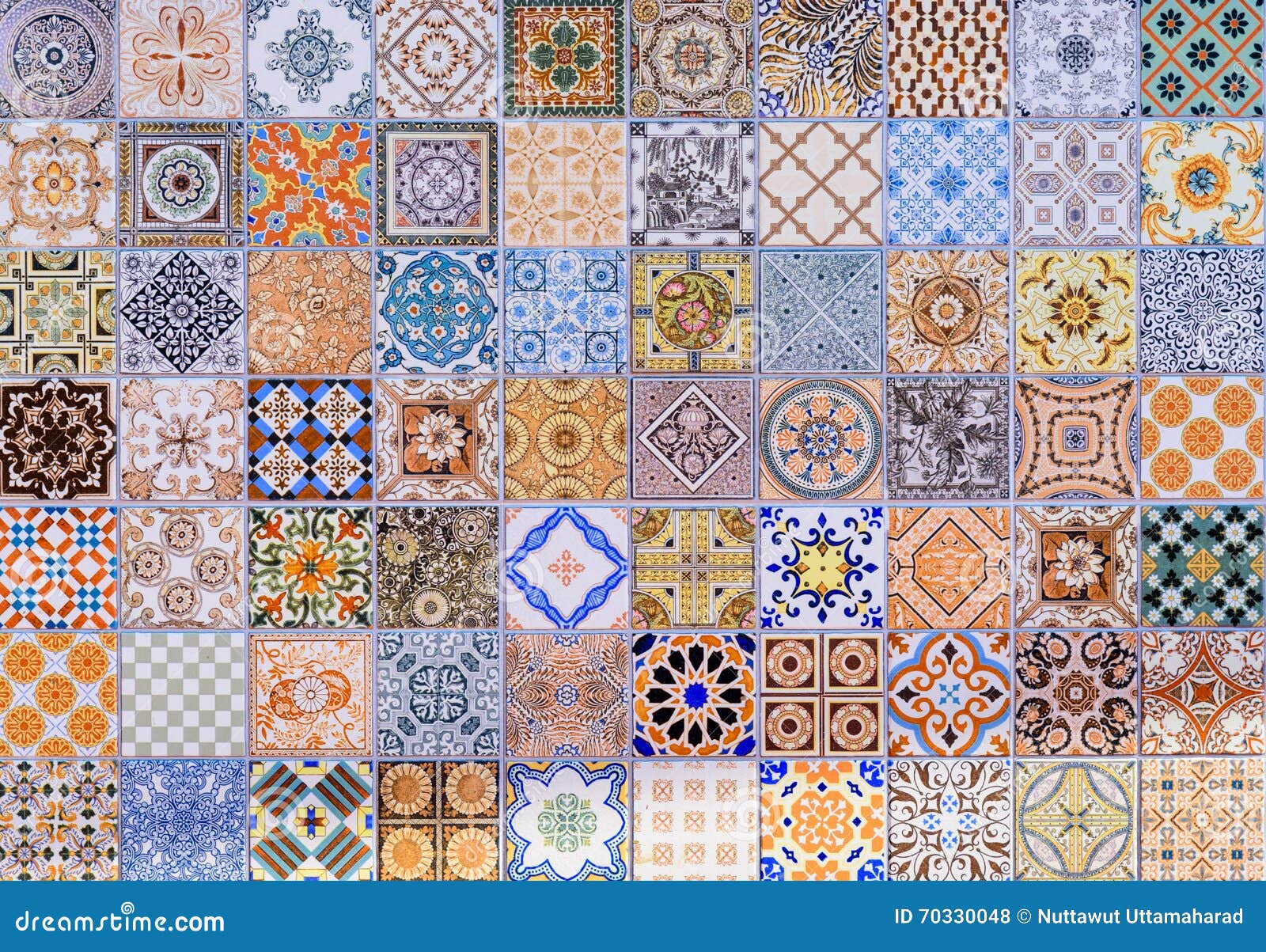 Wall Ceramic Tiles Patterns Mega Set Stock Photo - Image of abstract ...
