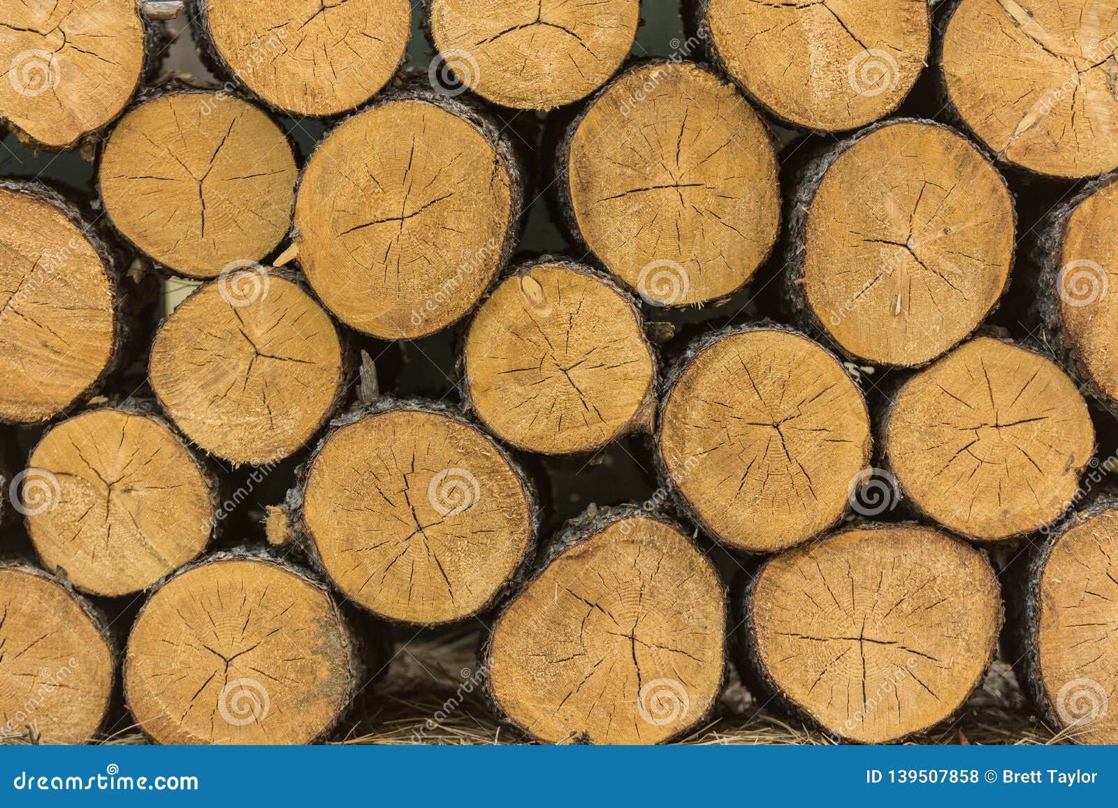 Lumber. Fire Logs. Firewood Natural Background Stock Photography ...