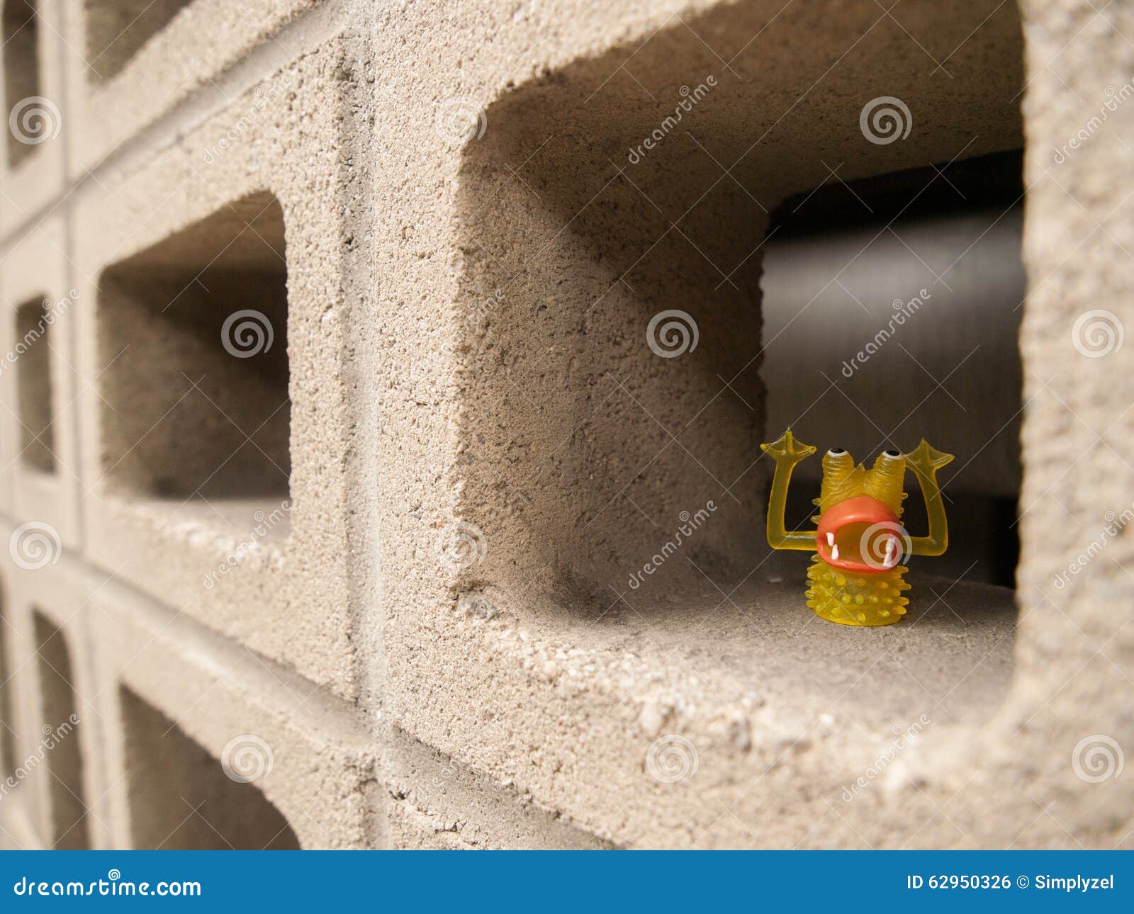 Wall Of Cinder Blocks Stock Photo | CartoonDealer.com #62950326