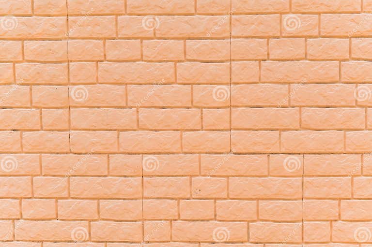 Brick Decorative Panels. Wall Cladding Yellow Panels with Brick Texture ...