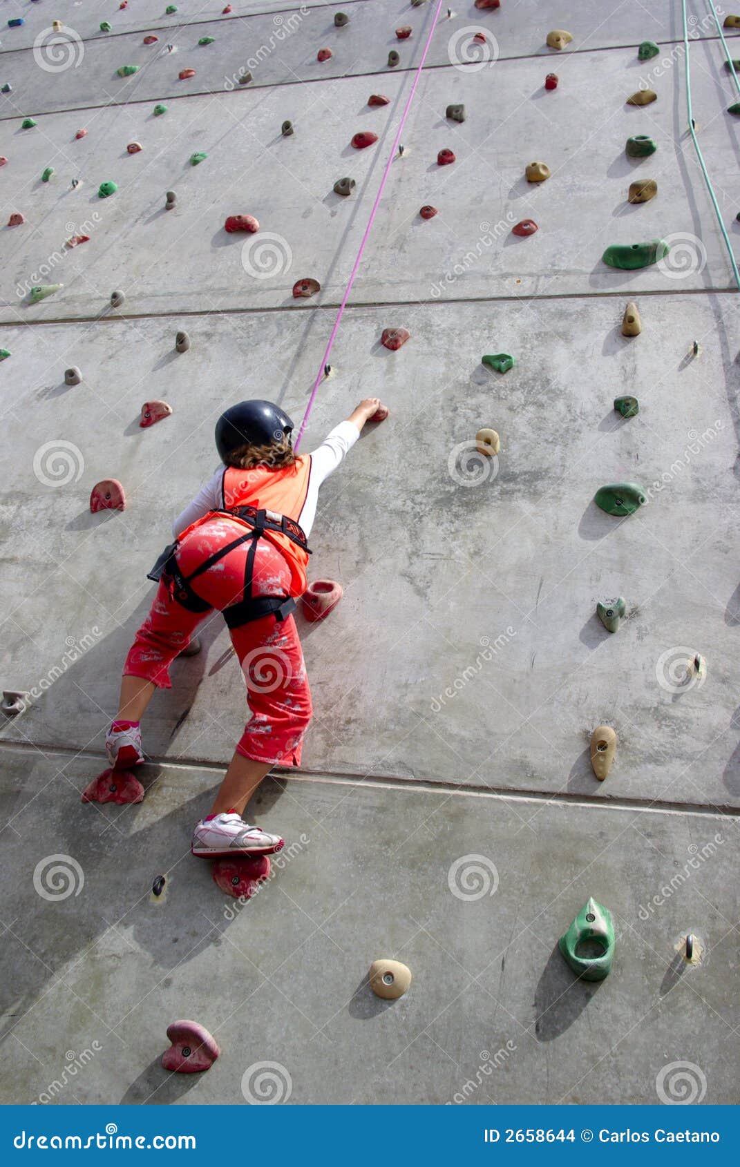 Wall Climbing stock photo. Image of challenge, peak, game - 2658644