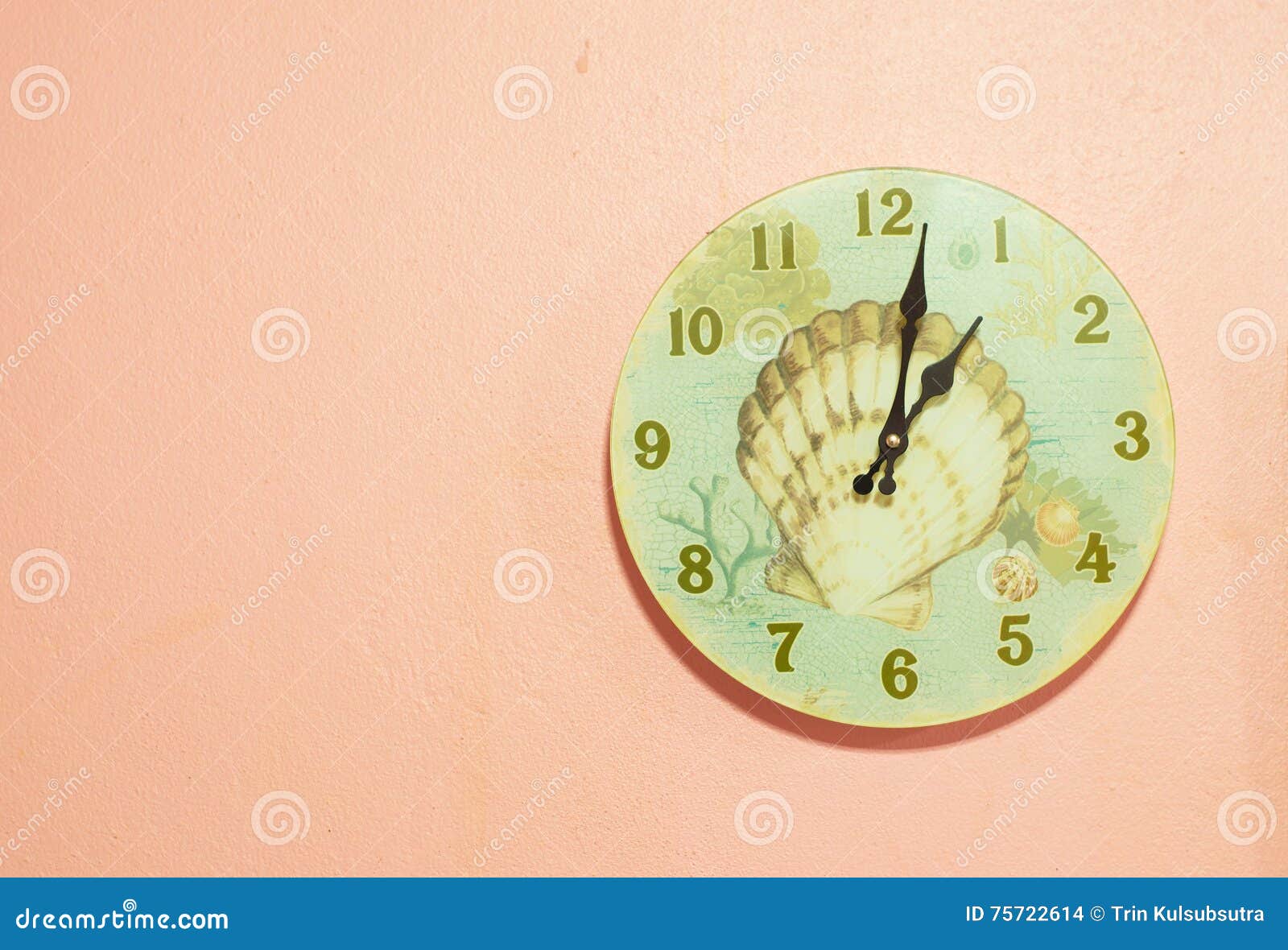 Wall Clock. stock photo. Image of clock, timer, rotation - 75722614