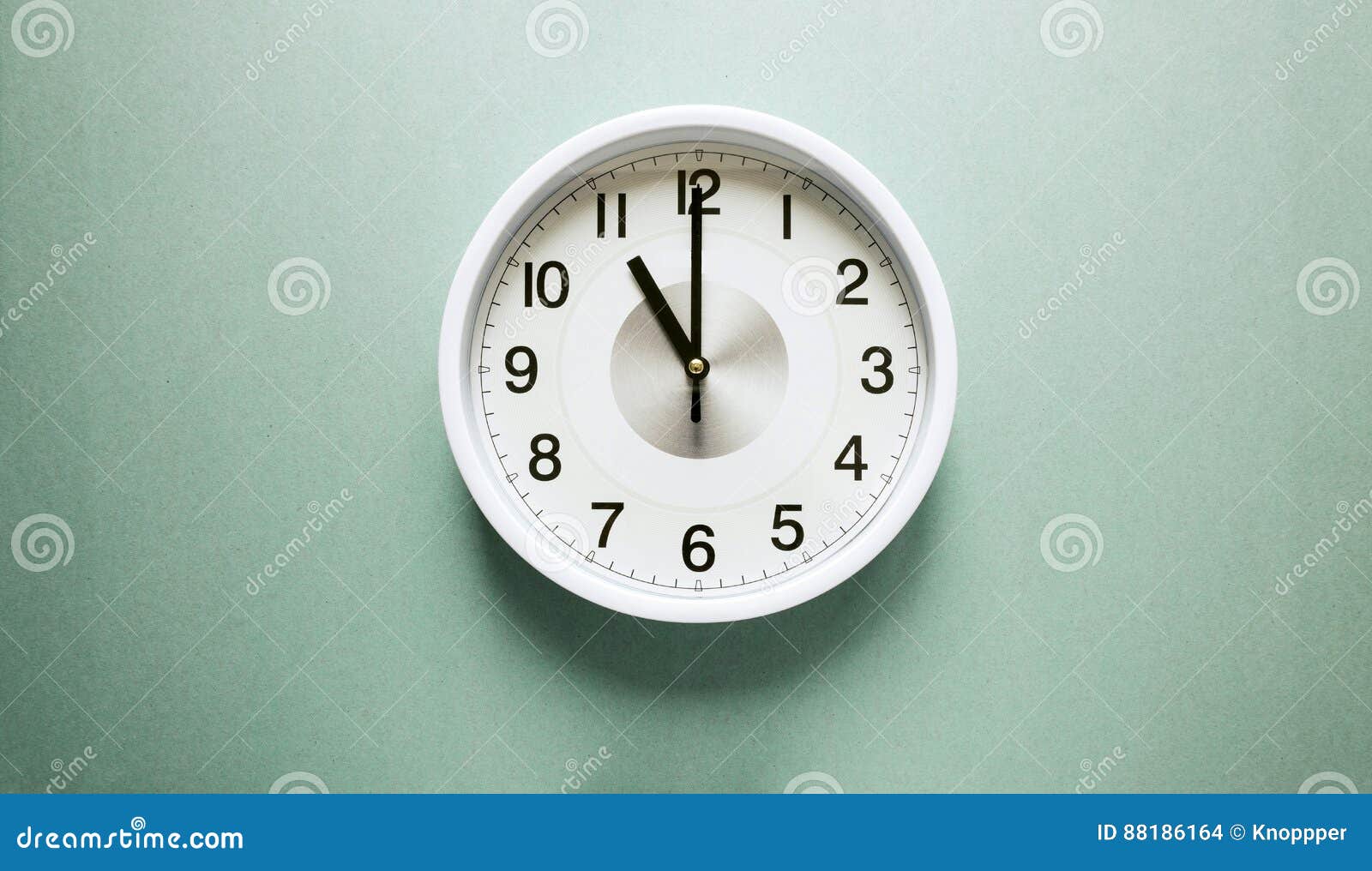 Wall Clock stock photo. Image of timer, oclock, eight - 88186164