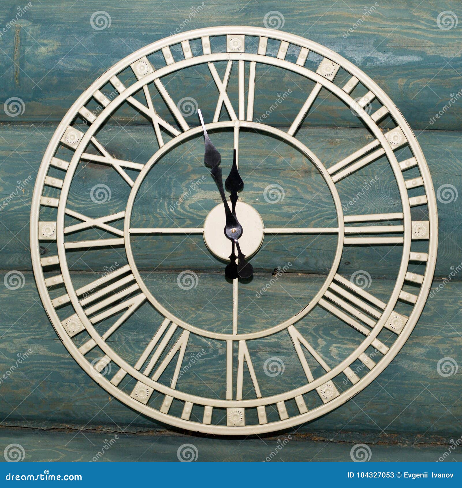 Wall clock showing 11.55 stock image. Image of appointment - 104327053