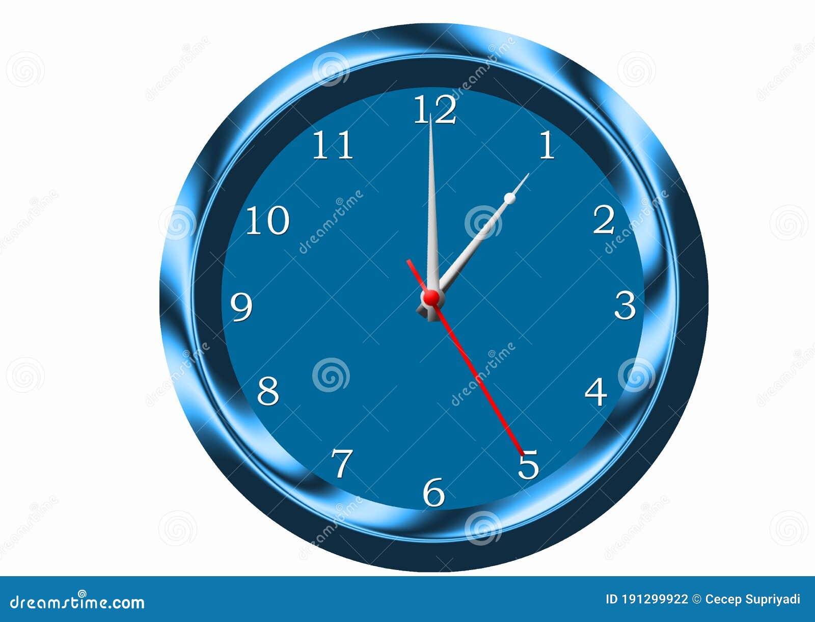 Wall Clock Template Sticker Jpeg Stock Photography | CartoonDealer.com ...