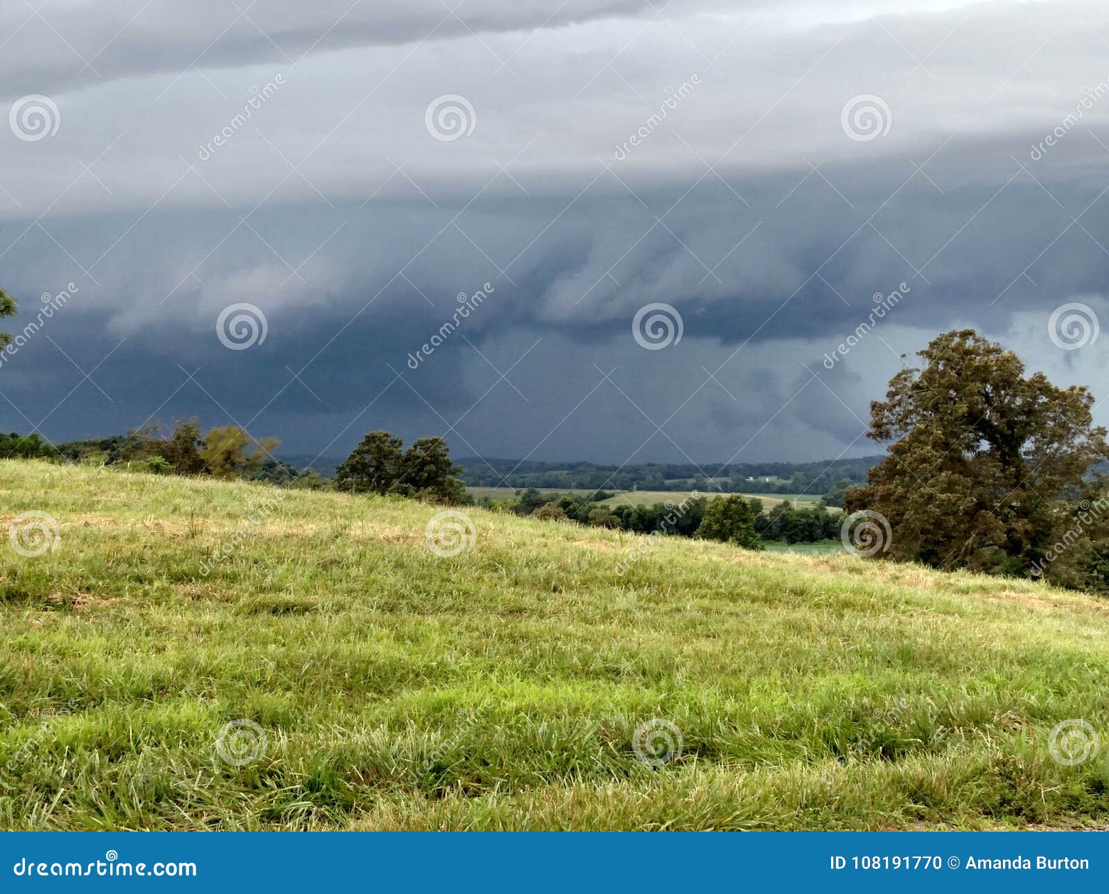 Wall cloud stock photo. Image of cloud, thunderstorm - 108191770