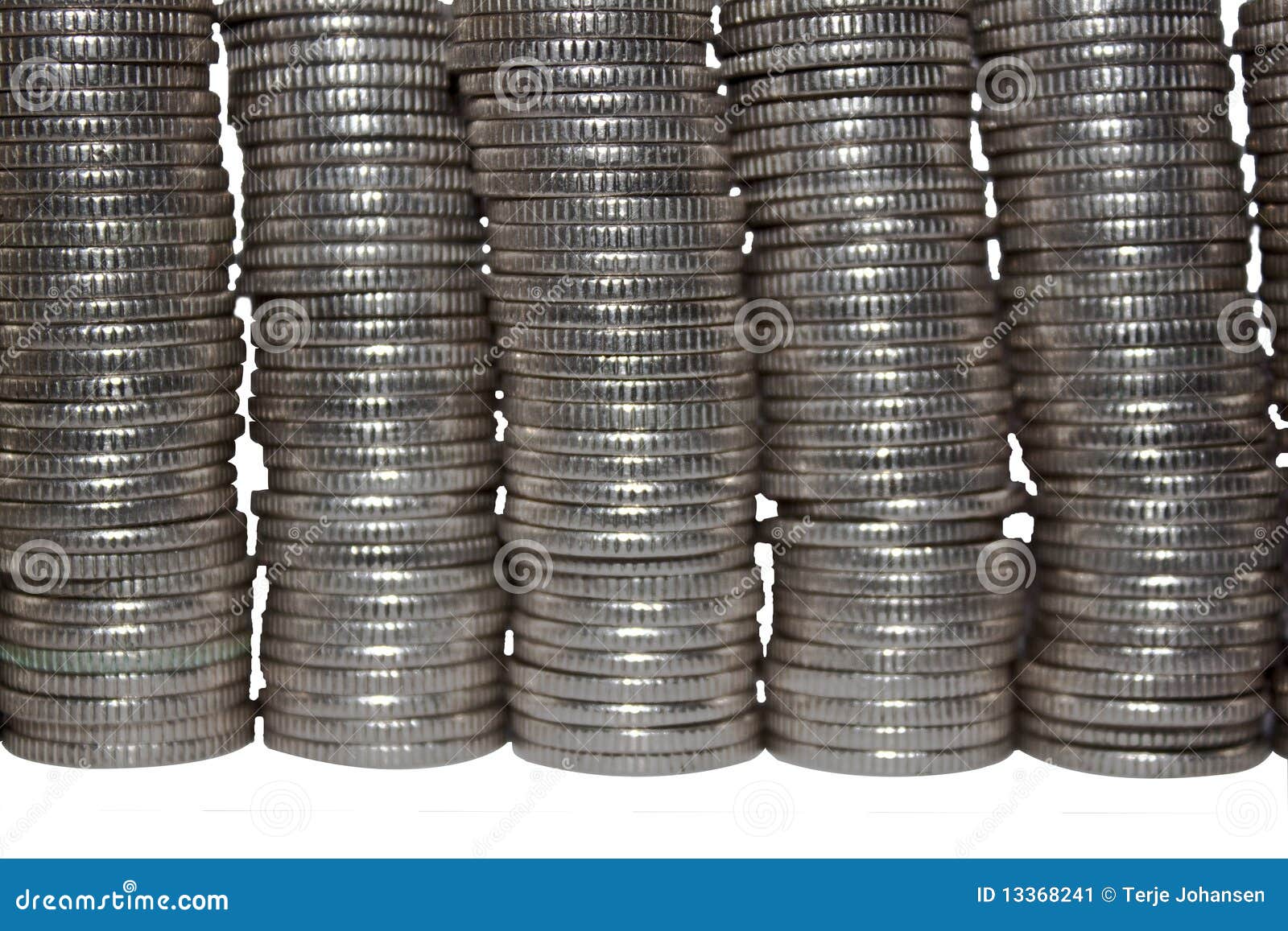 Wall of coins stock image. Image of pence, pile, stack - 13368241