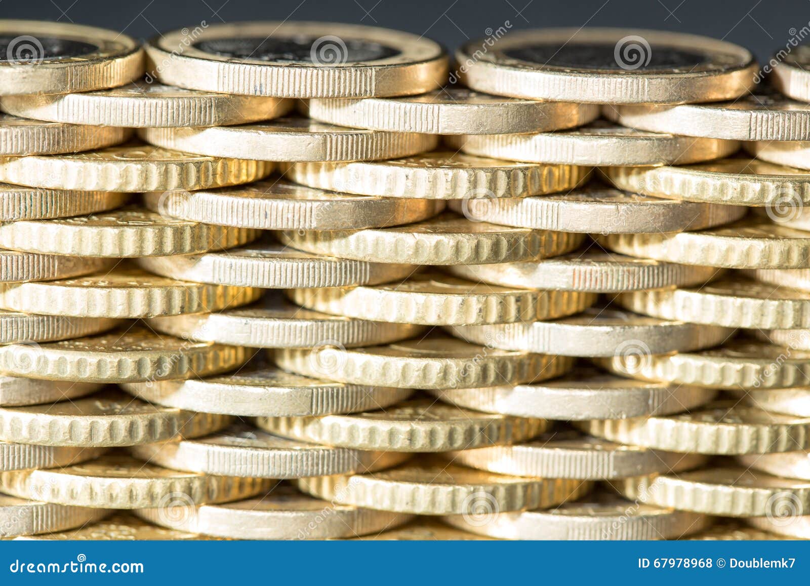 Wall of coins, a pattern stock photo. Image of gold, wealth - 67978968