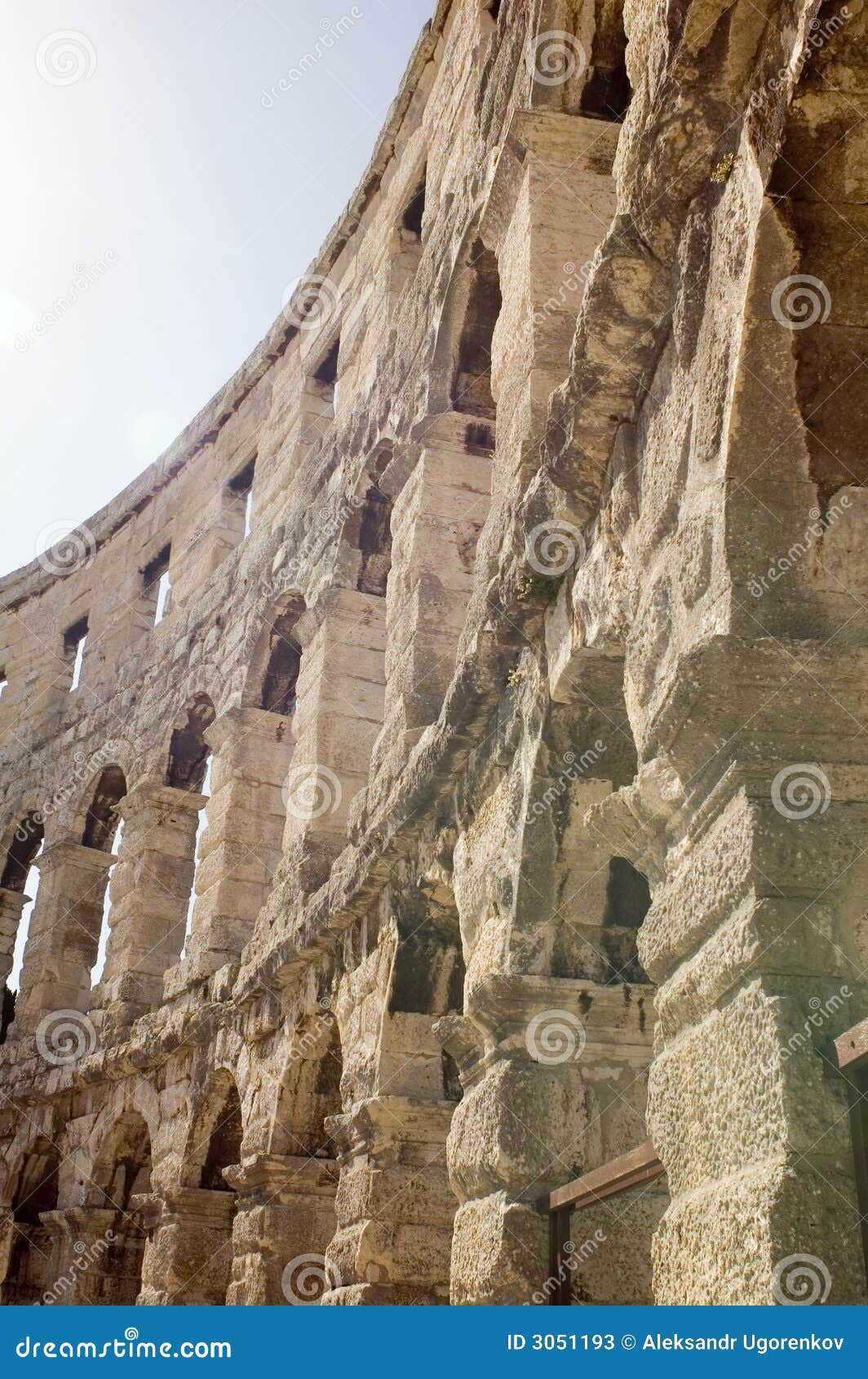 Wall Coliseum stock image. Image of design, ruin, building - 3051193