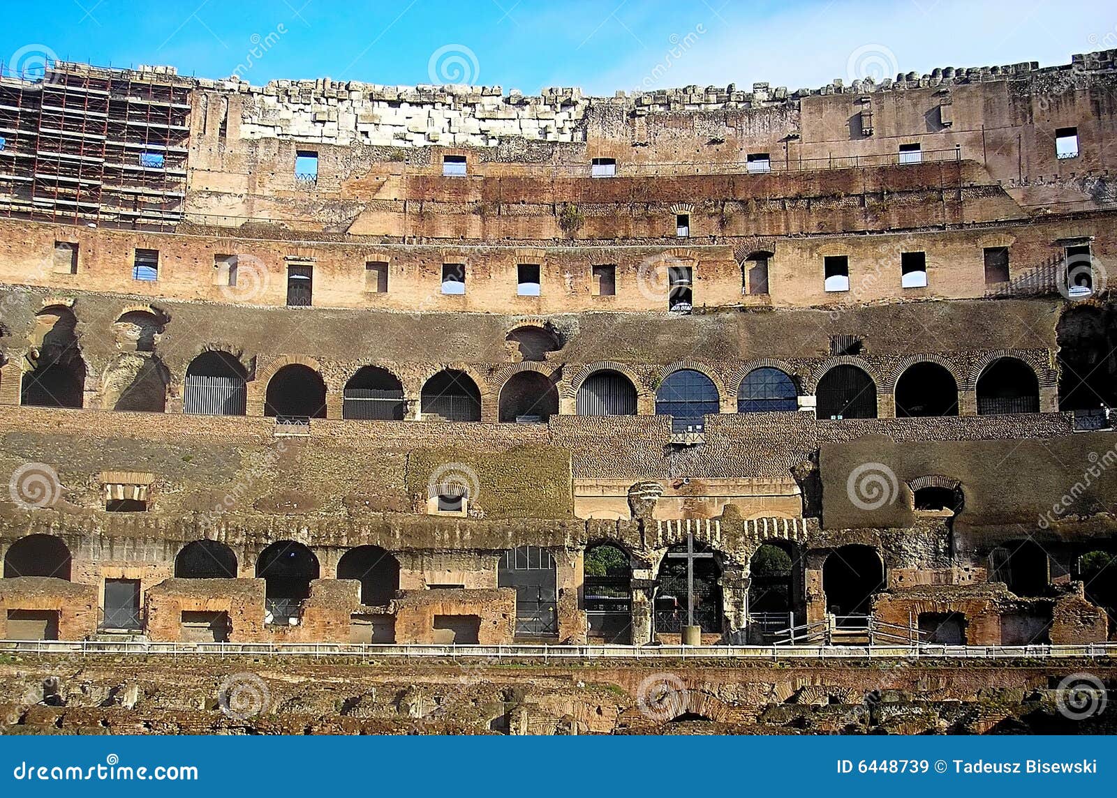Wall Of Coliseum Picture. Image: 6448739