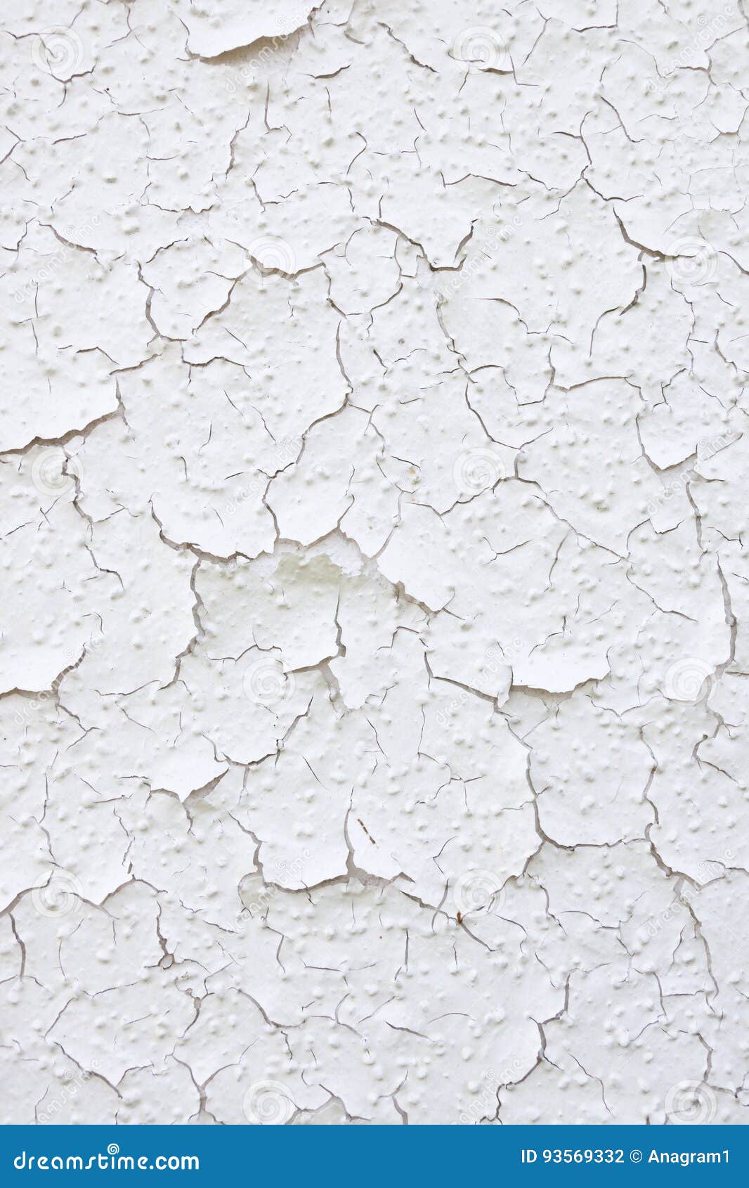 Wall Covered with Crumbling White Paint Stock Photo - Image of backdrop ...