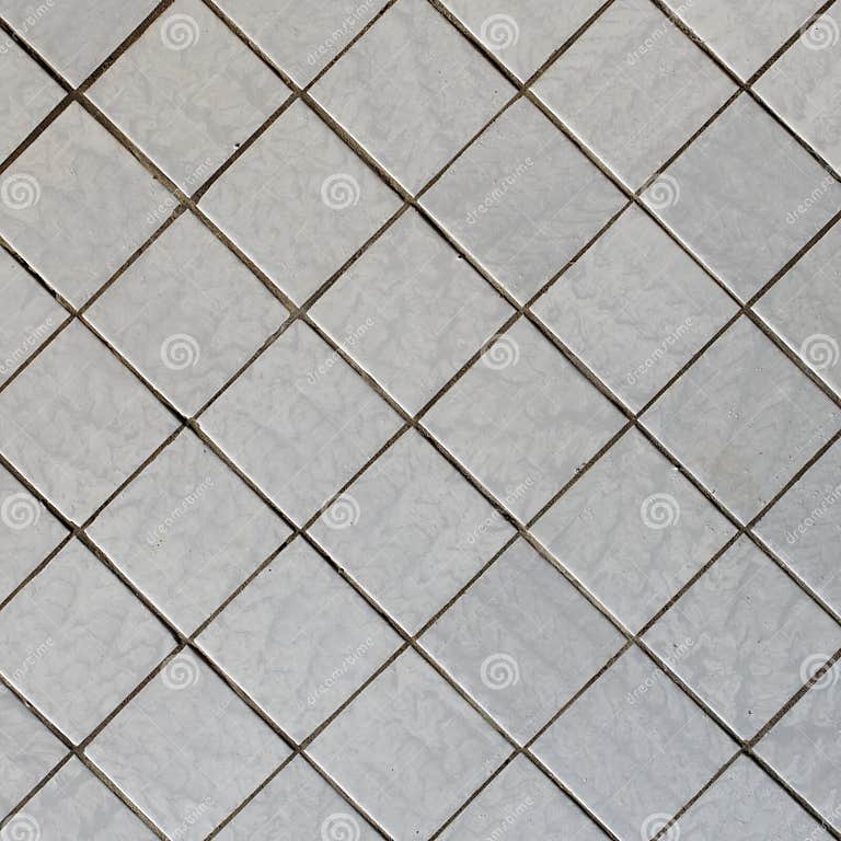 Wall Covered with Tile - Diagonal Square Texture Stock Photo - Image of ...